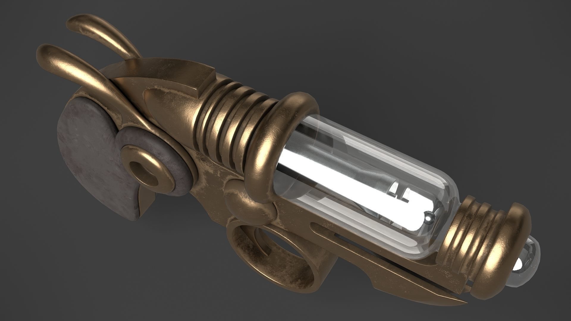 Fantasy Gun 23 3D model | CGTrader