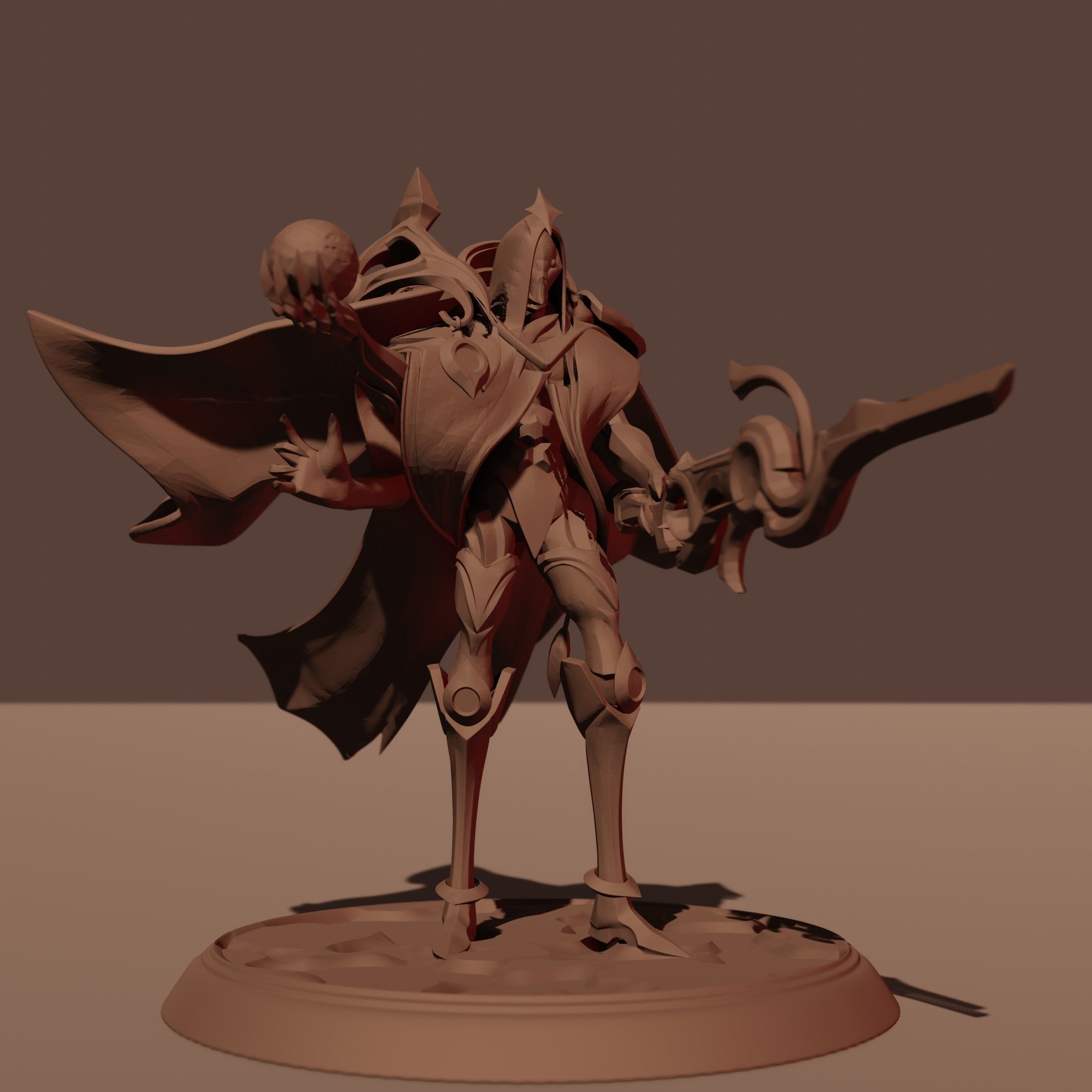 Jhin Dark Cosmic 3d Model 3d Printable Cgtrader