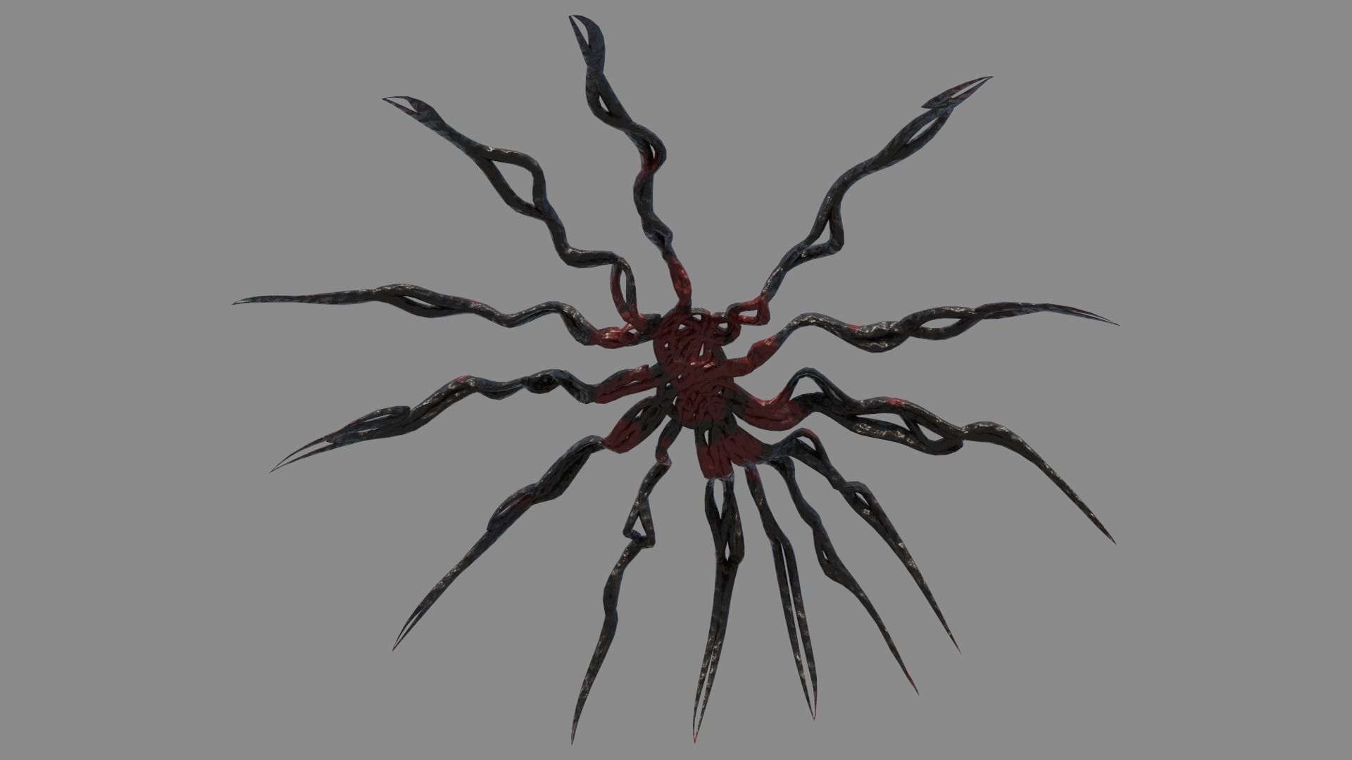Spider Entity from the Backrooms 3D model rigged | CGTrader