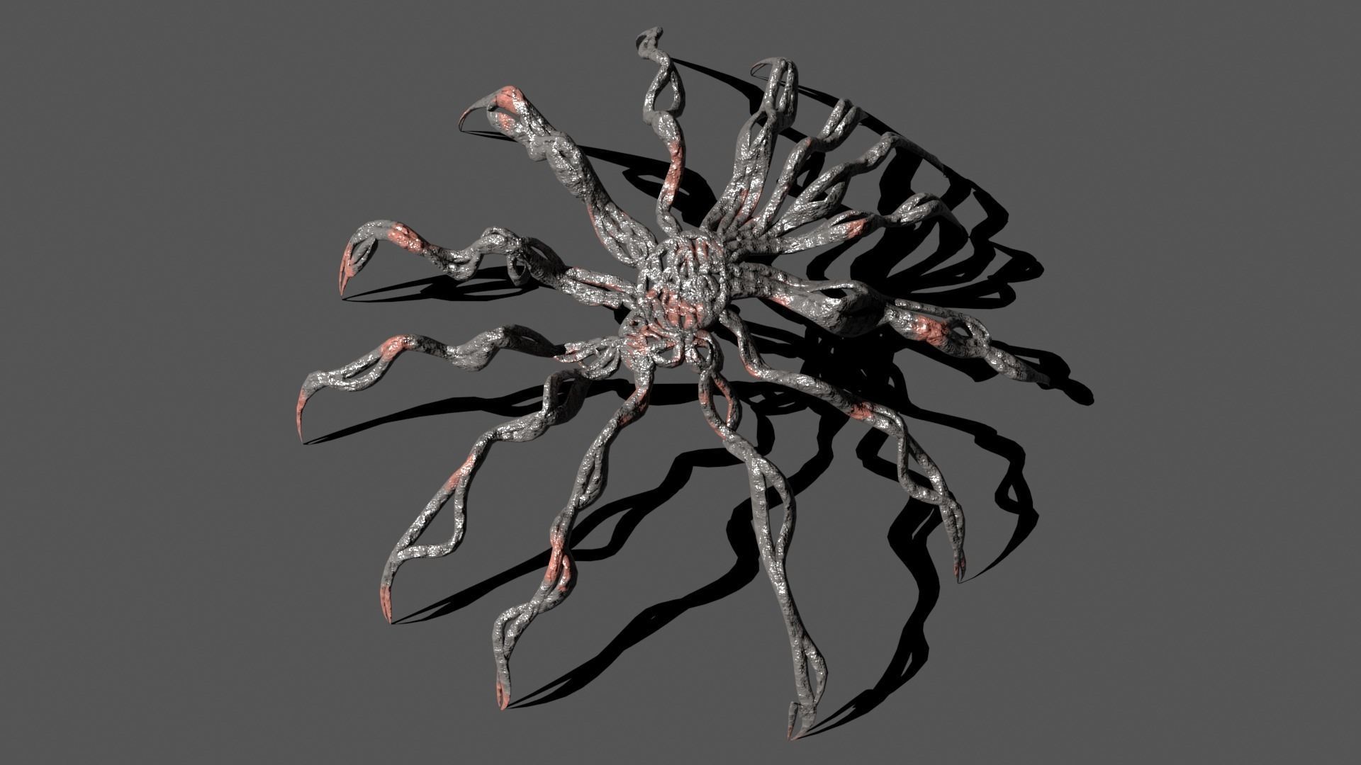 Spider Entity from the Backrooms 3D model rigged | CGTrader