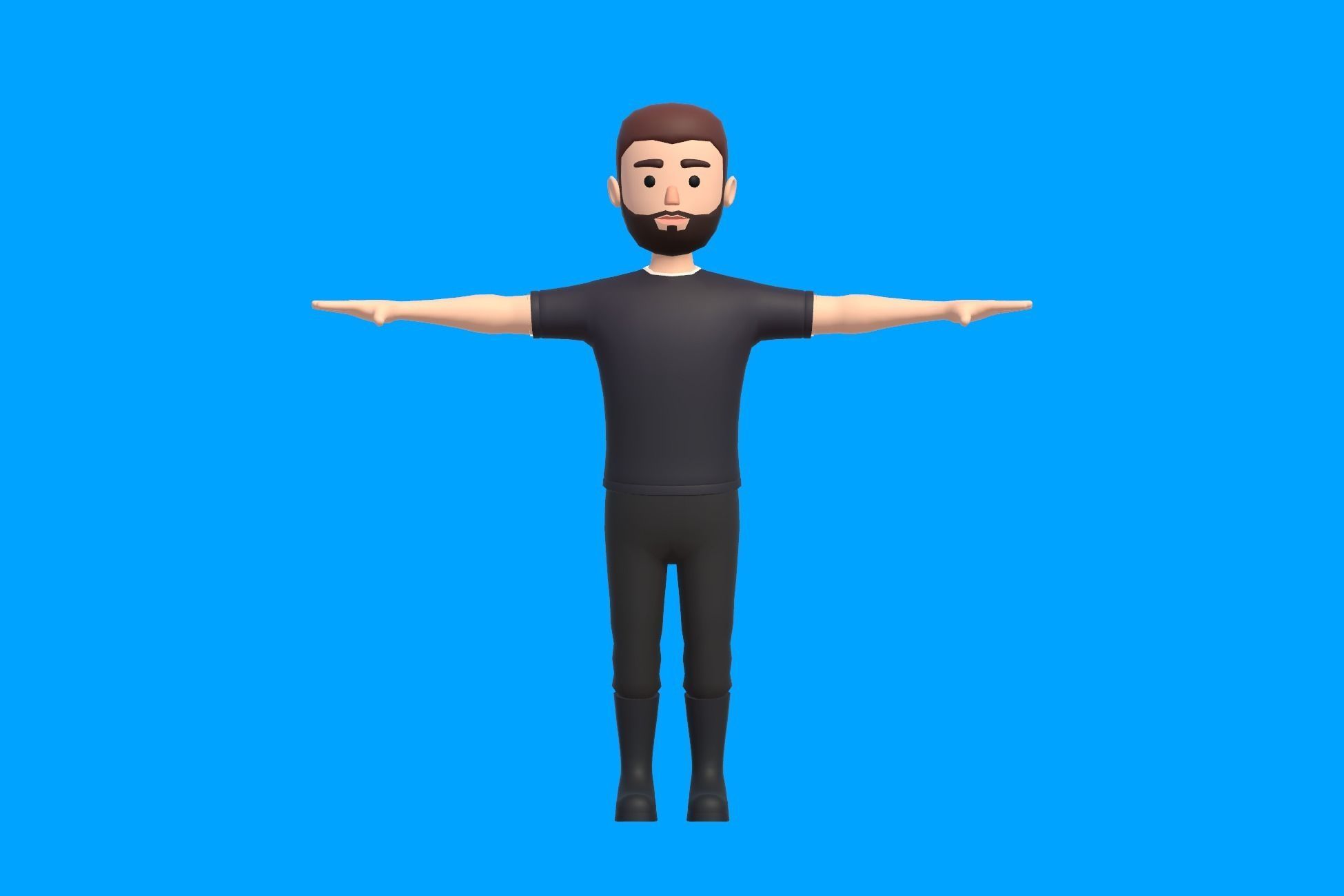 3D model HYPER CASUAL CHARACTERS VOL 2 VR / AR / low-poly | CGTrader