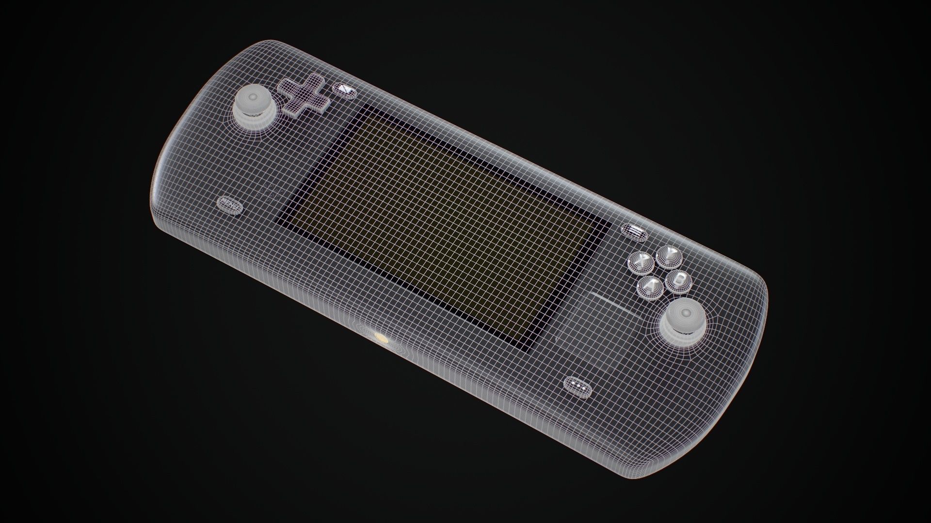 3D model Handheld Game Console VR / AR / low-poly | CGTrader