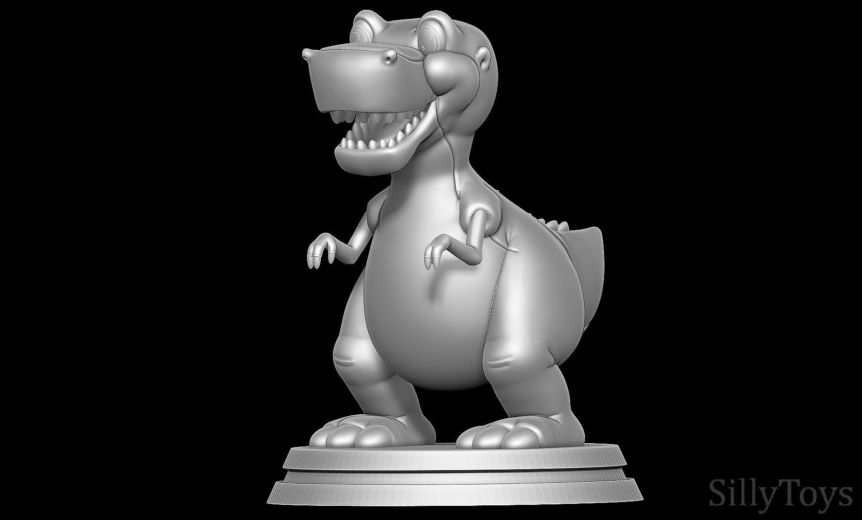 Chomper - The Land Before Time 3D model 3D printable | CGTrader