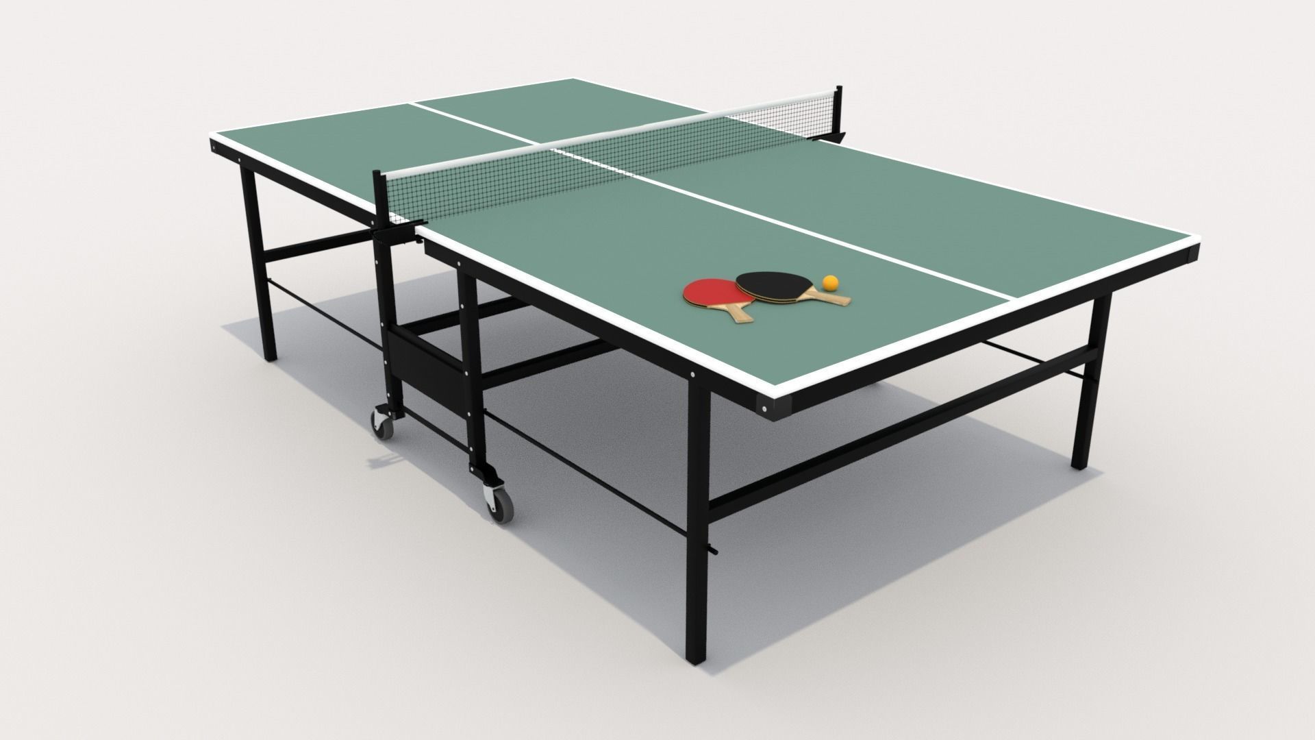 Ping Pong Table 3D model | CGTrader