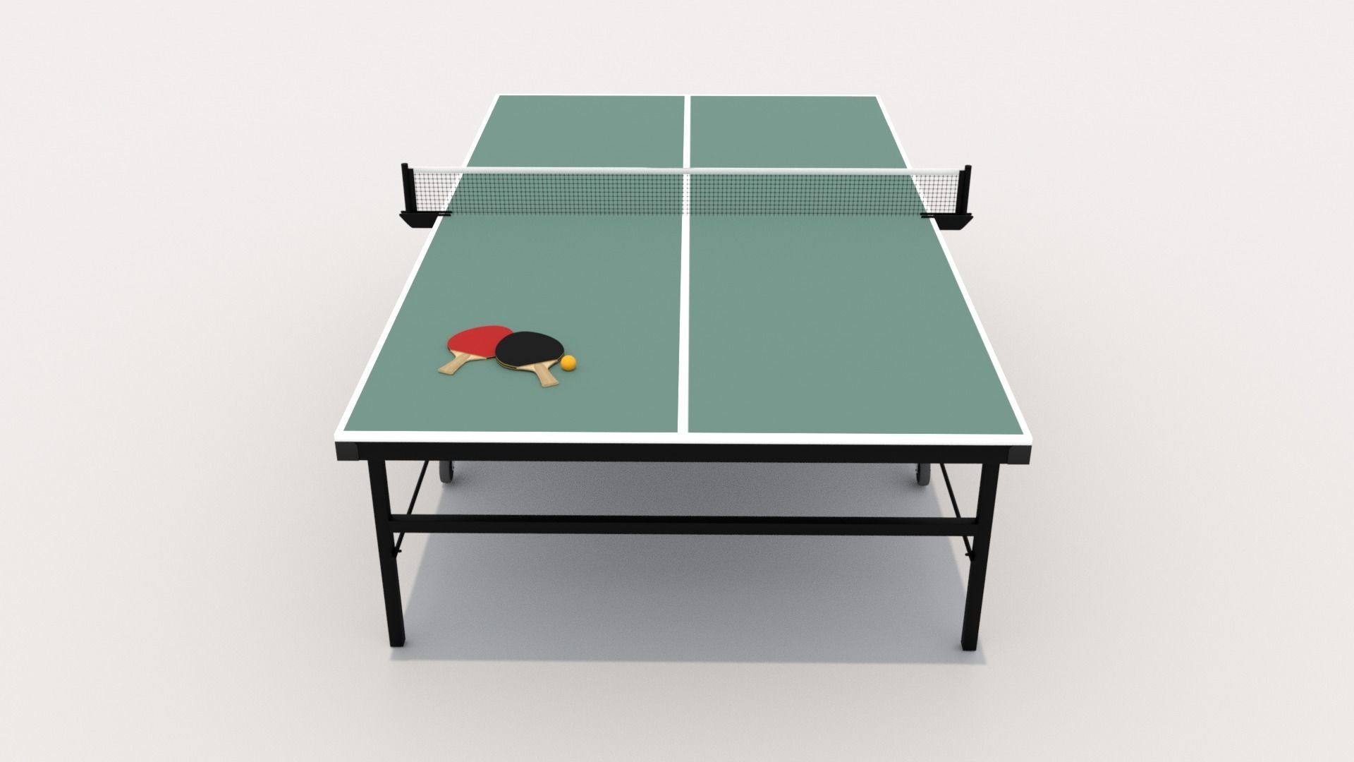 Ping Pong Table 3D model | CGTrader
