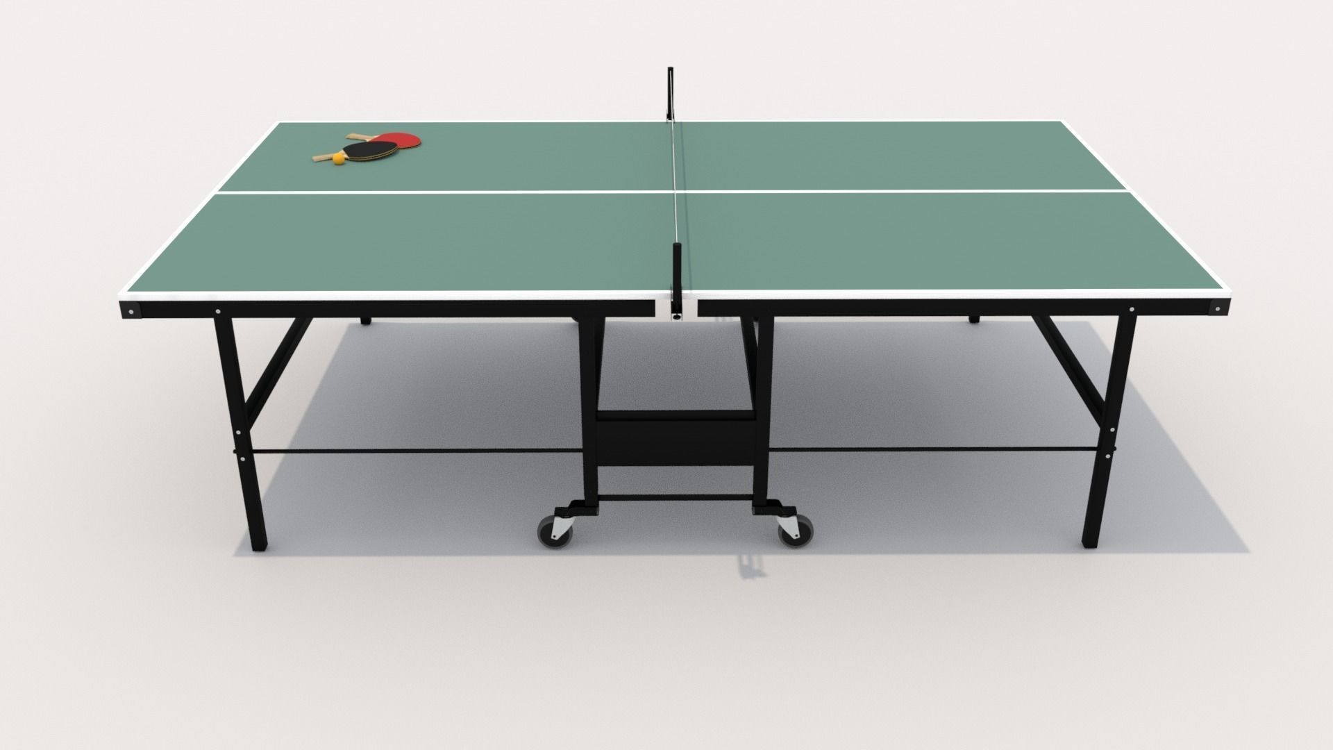 Ping Pong Table 3D model | CGTrader