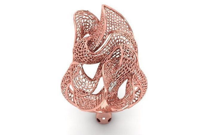 Filigree Ring STL OBJ FBX Renders Details 3D model 3D printable | CGTrader