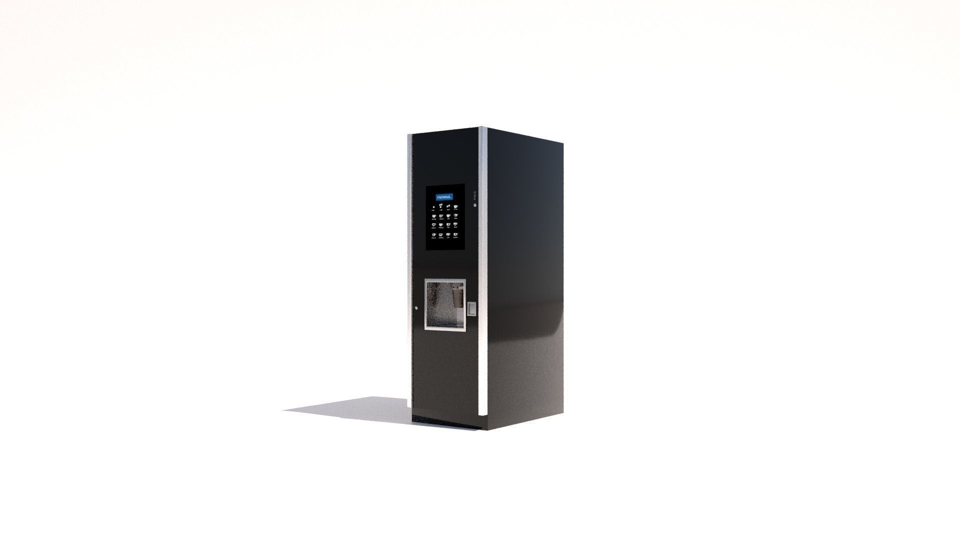 Coffee Vending Machine 3D model | CGTrader