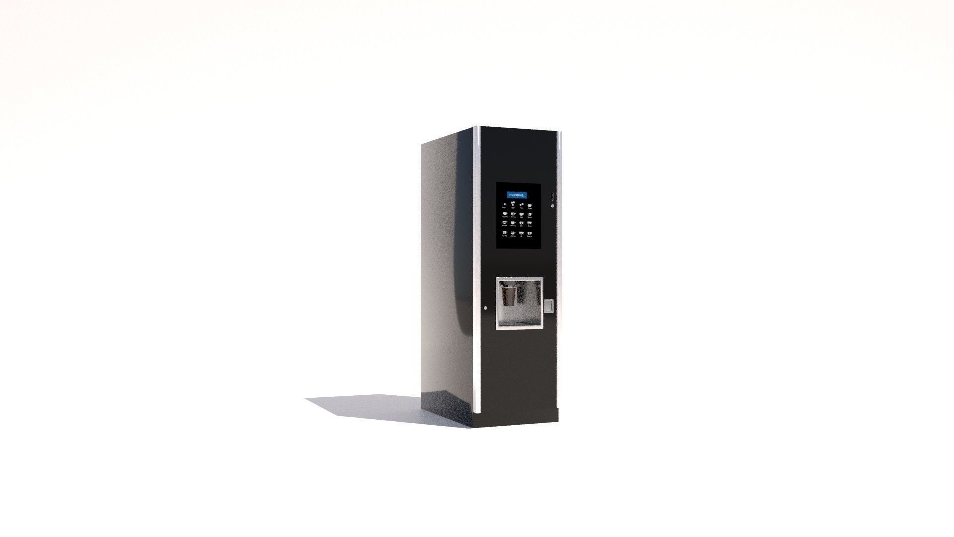 Coffee Vending Machine 3D model | CGTrader