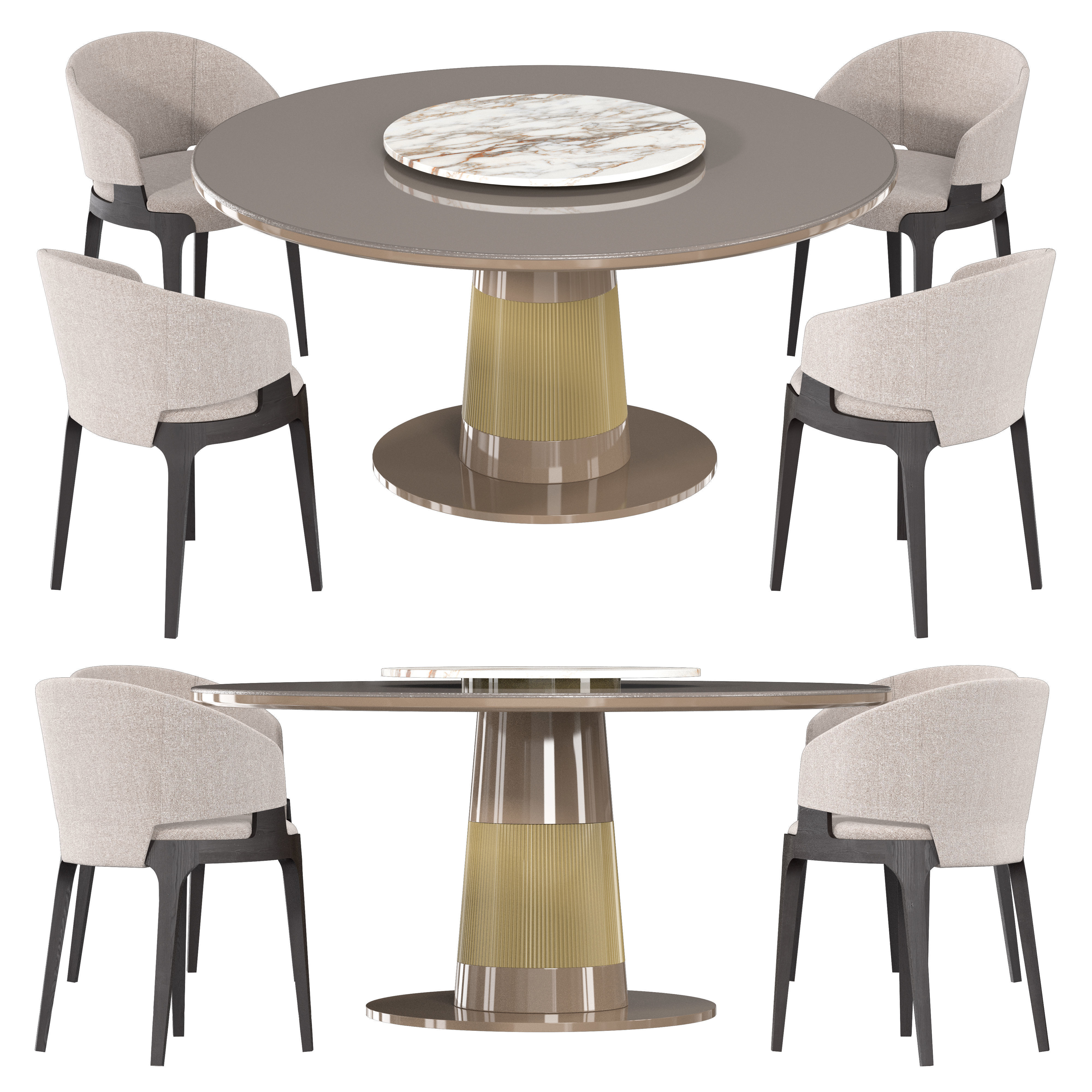 Turner table 3D model | CGTrader