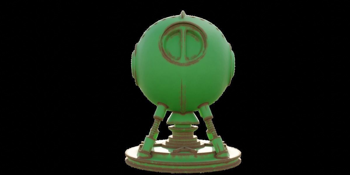 Blender smart material Rusty and metallic edges Texture | CGTrader