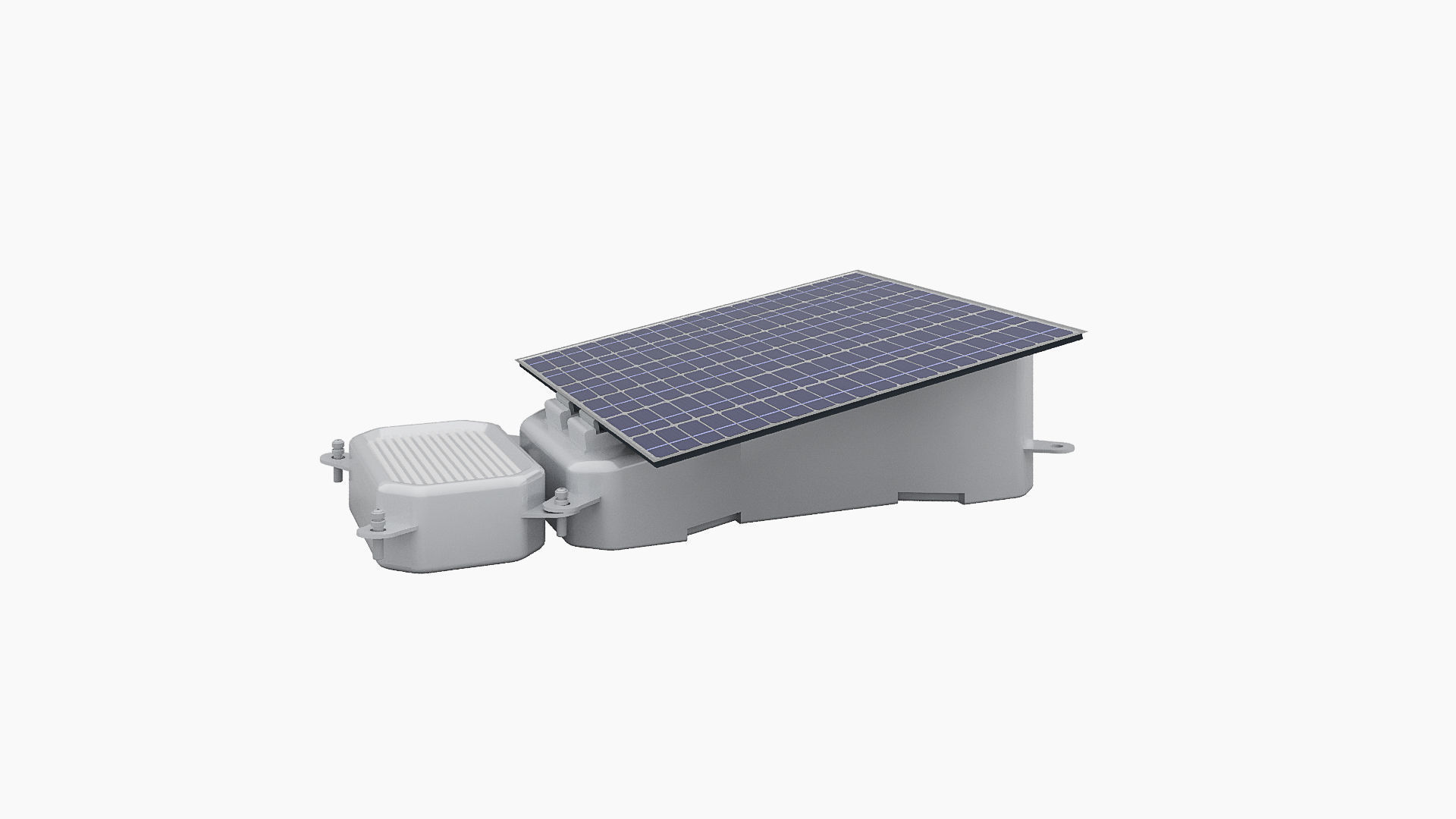 Floating Solar Panel 3D model | CGTrader