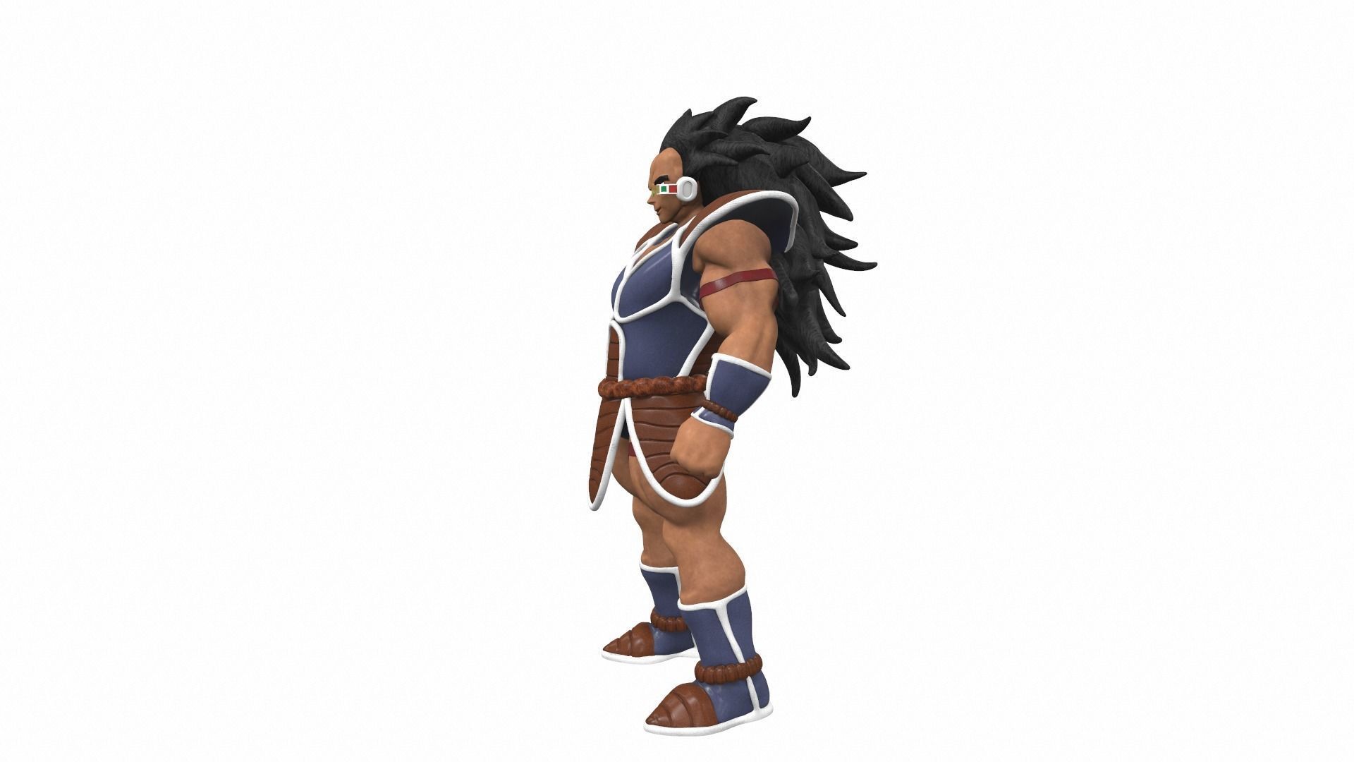 Raditz from Dragon Ball 3D model | CGTrader