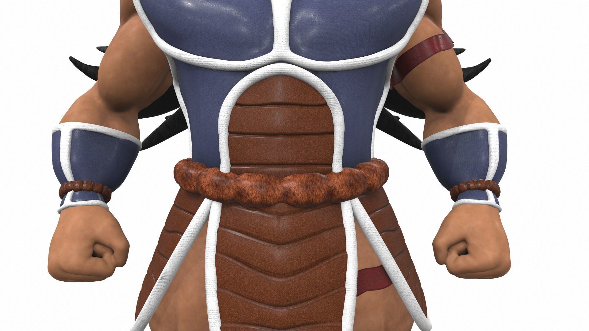 Raditz from Dragon Ball 3D model | CGTrader