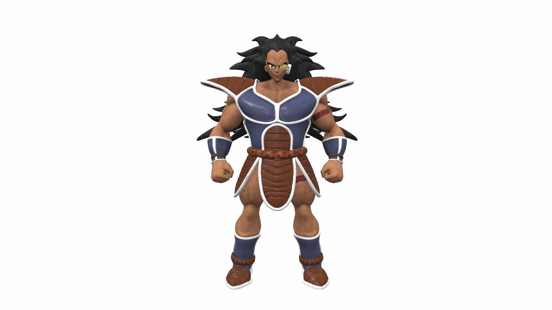 Raditz from Dragon Ball 3D model | CGTrader