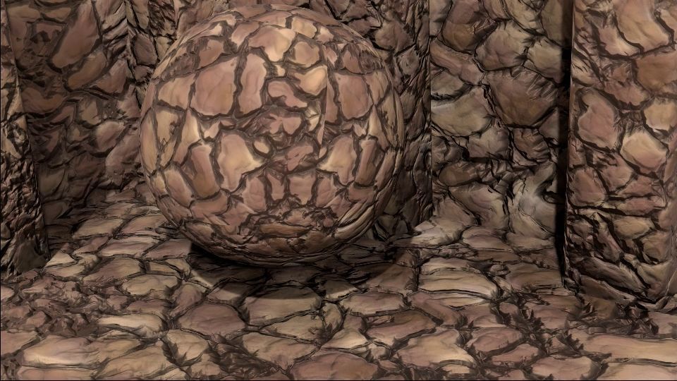 For Anime - NPR Rock Wall Texture | CGTrader