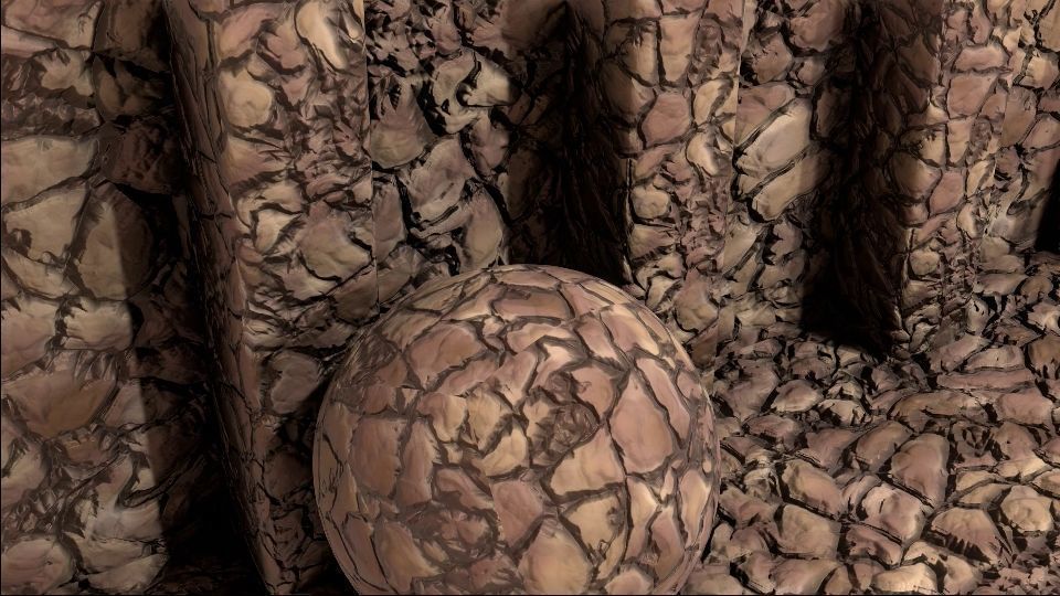 For Anime - NPR Rock Wall Texture | CGTrader