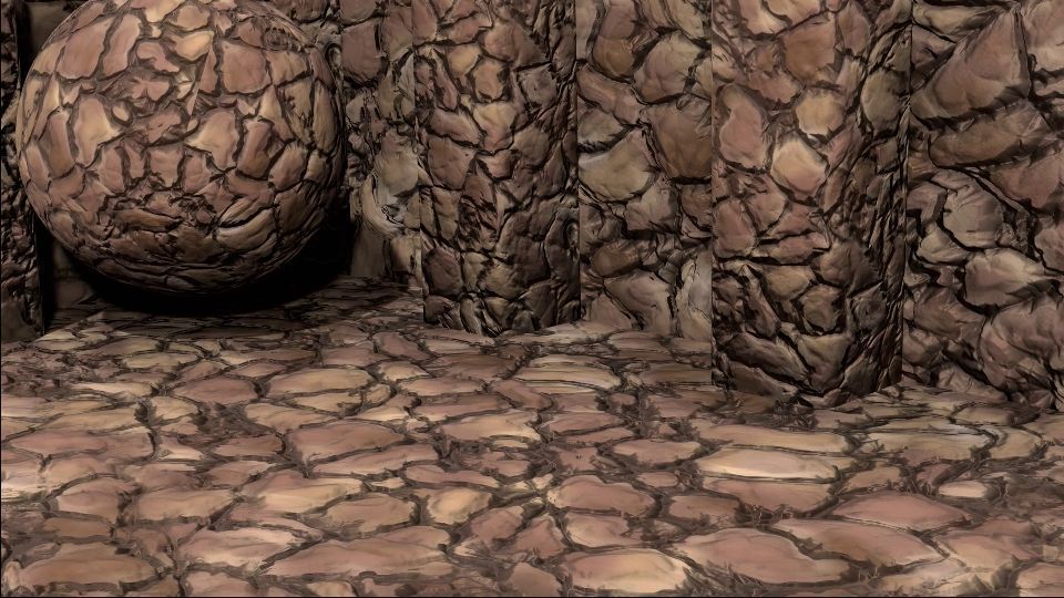 For Anime - NPR Rock Wall Texture | CGTrader