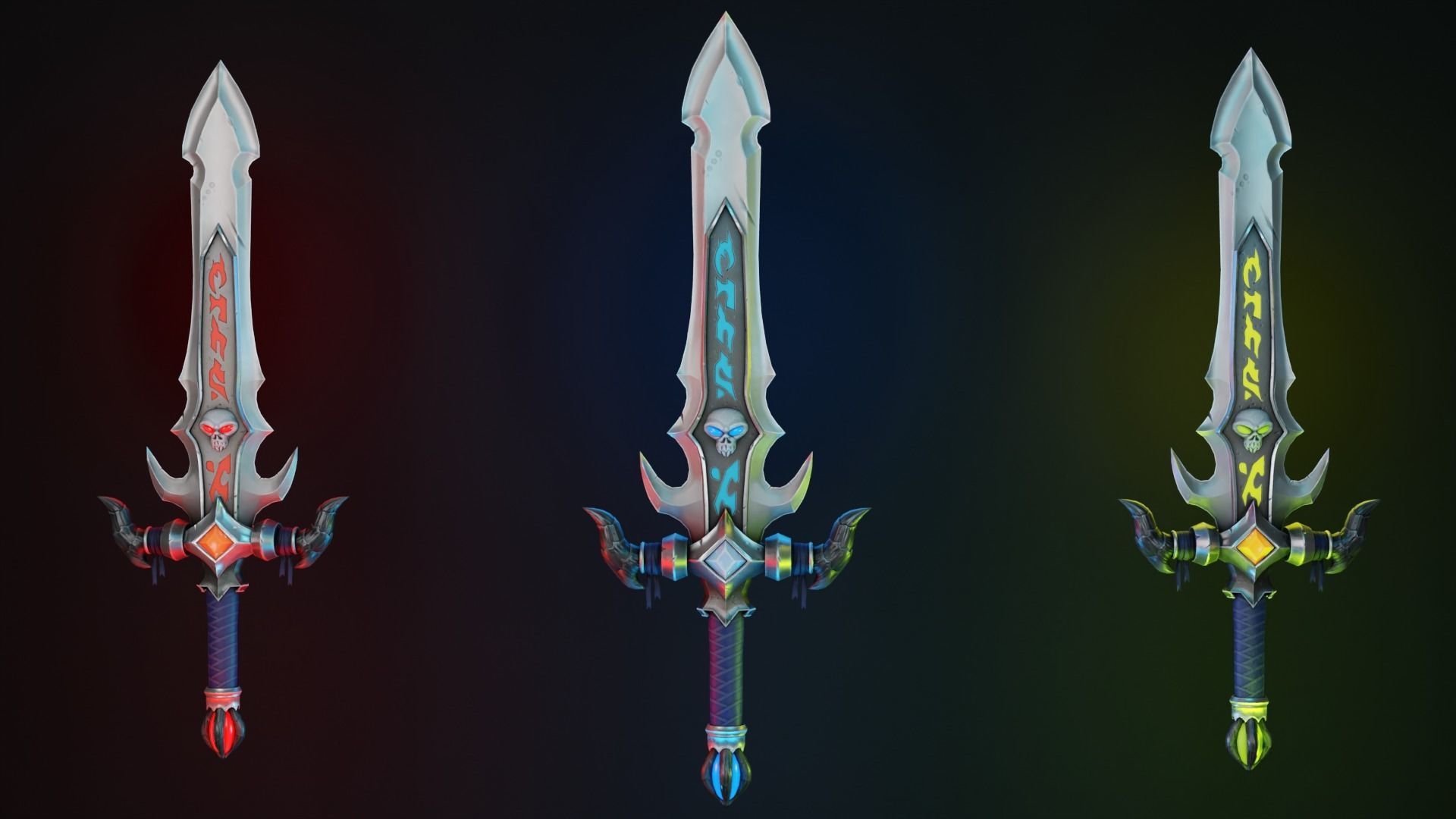 3D model Stylized Sword - Espada Estilizada VR / AR / low-poly | CGTrader