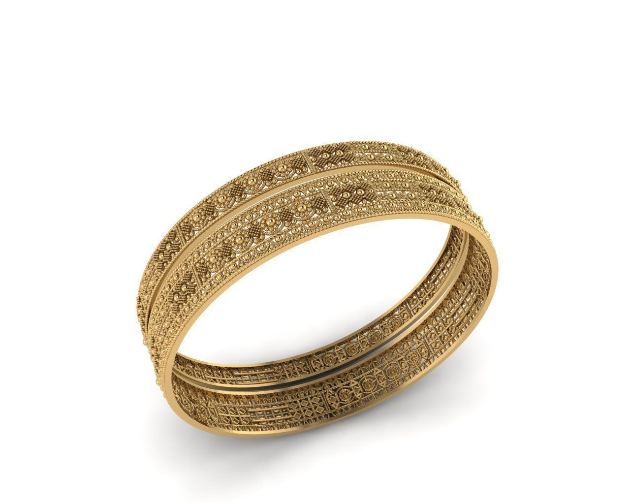 Bracelet bangle 3D model 3D printable | CGTrader