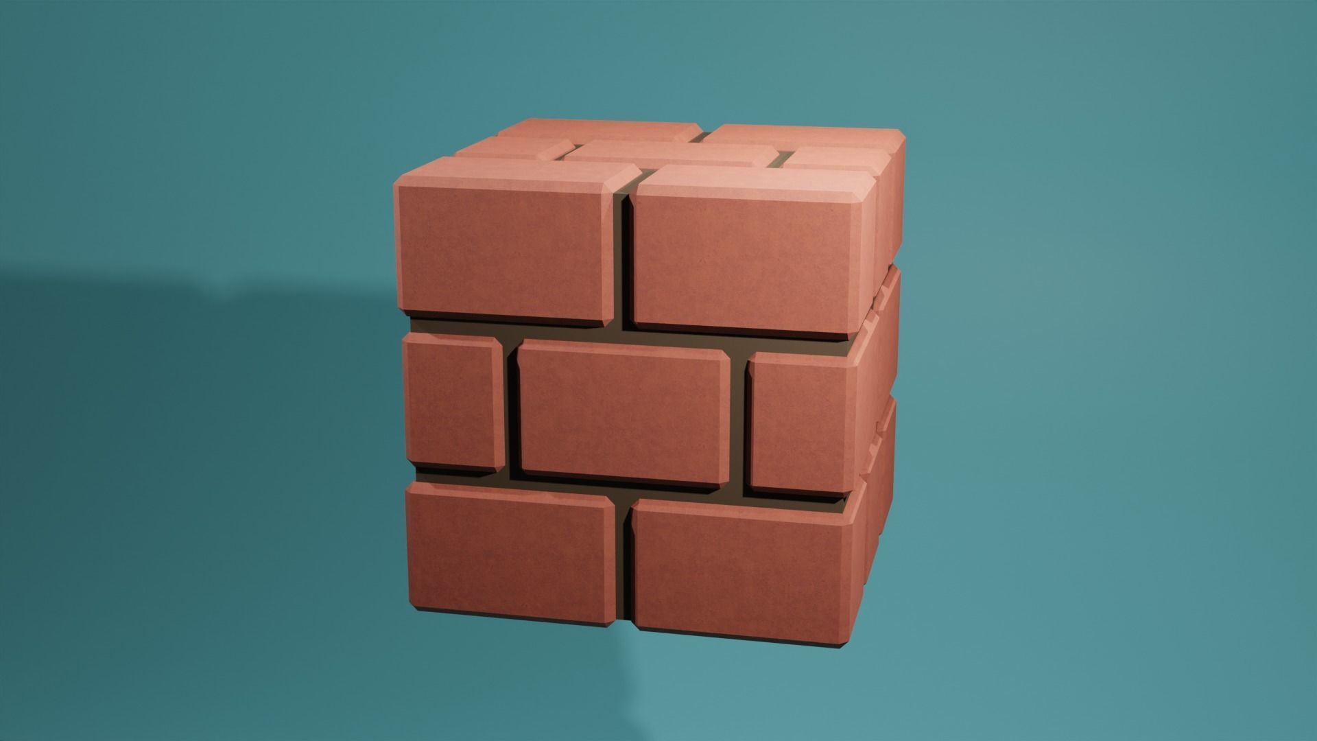 Game asset Brick 3D model | CGTrader