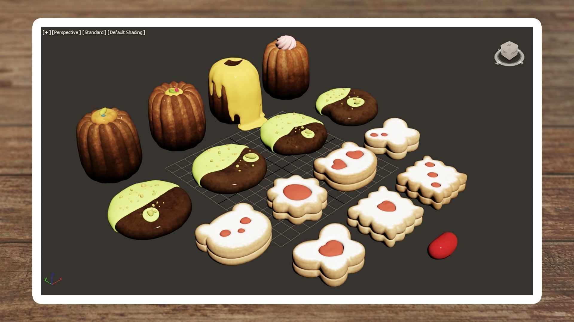 3D model Vintage Delight lite VR / AR / low-poly | CGTrader