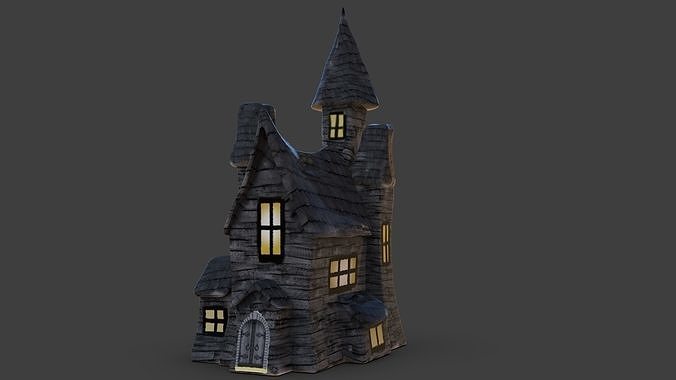 Haunted House 3d Model
