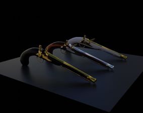 Flintlock 3D Models | CGTrader