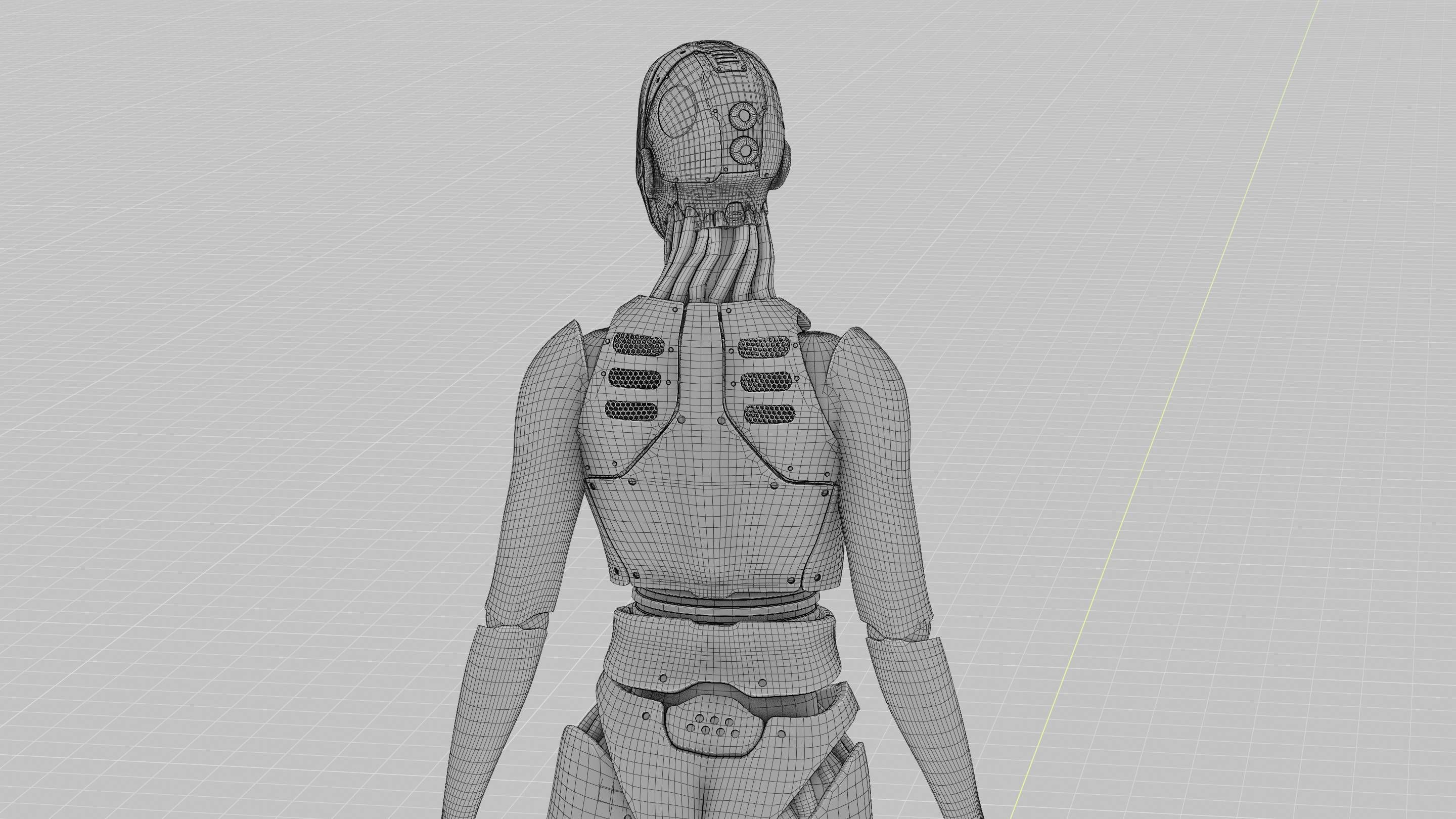 HUMANOID M2000 rigged character 3D model rigged | CGTrader