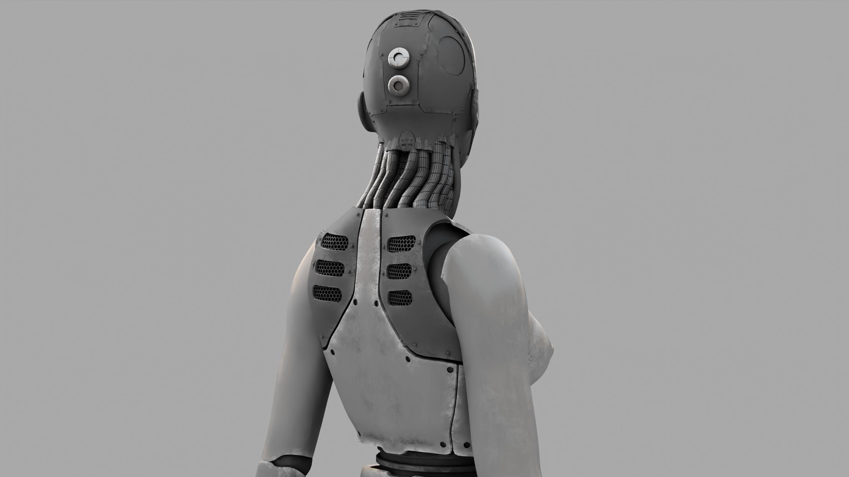 HUMANOID M2000 rigged character 3D model rigged | CGTrader