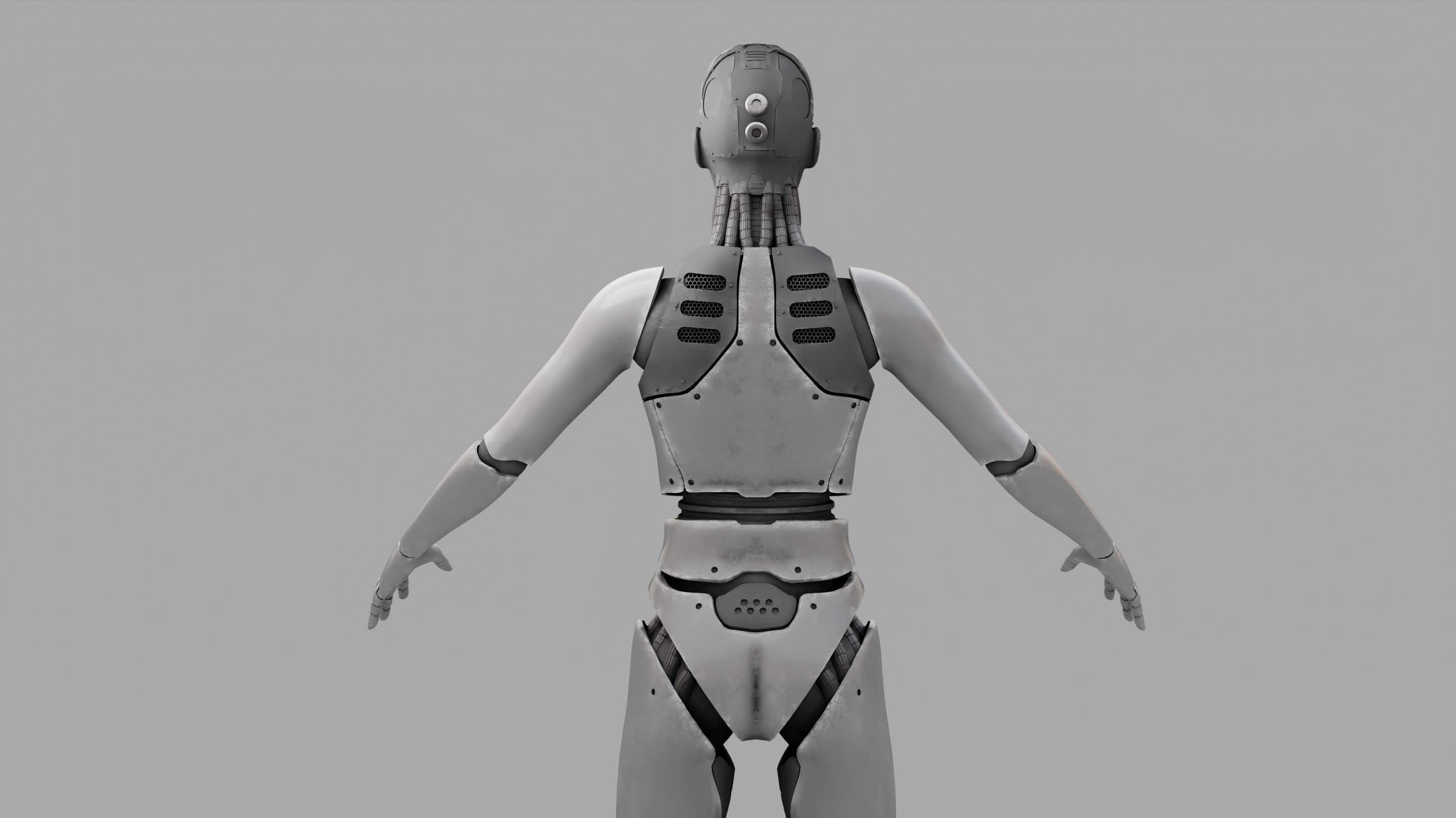 HUMANOID M2000 rigged character 3D model rigged | CGTrader