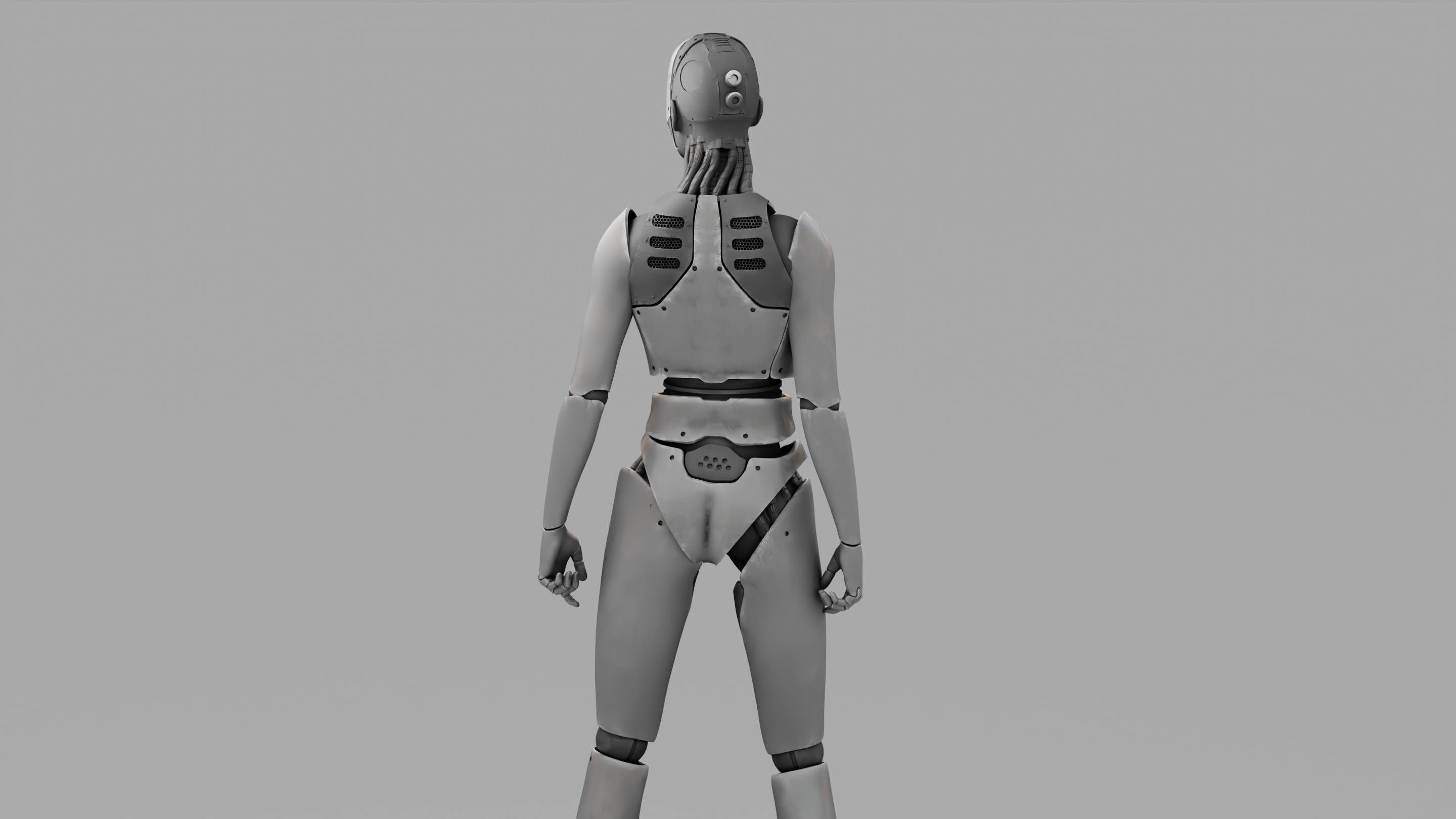 HUMANOID M2000 rigged character 3D model rigged | CGTrader