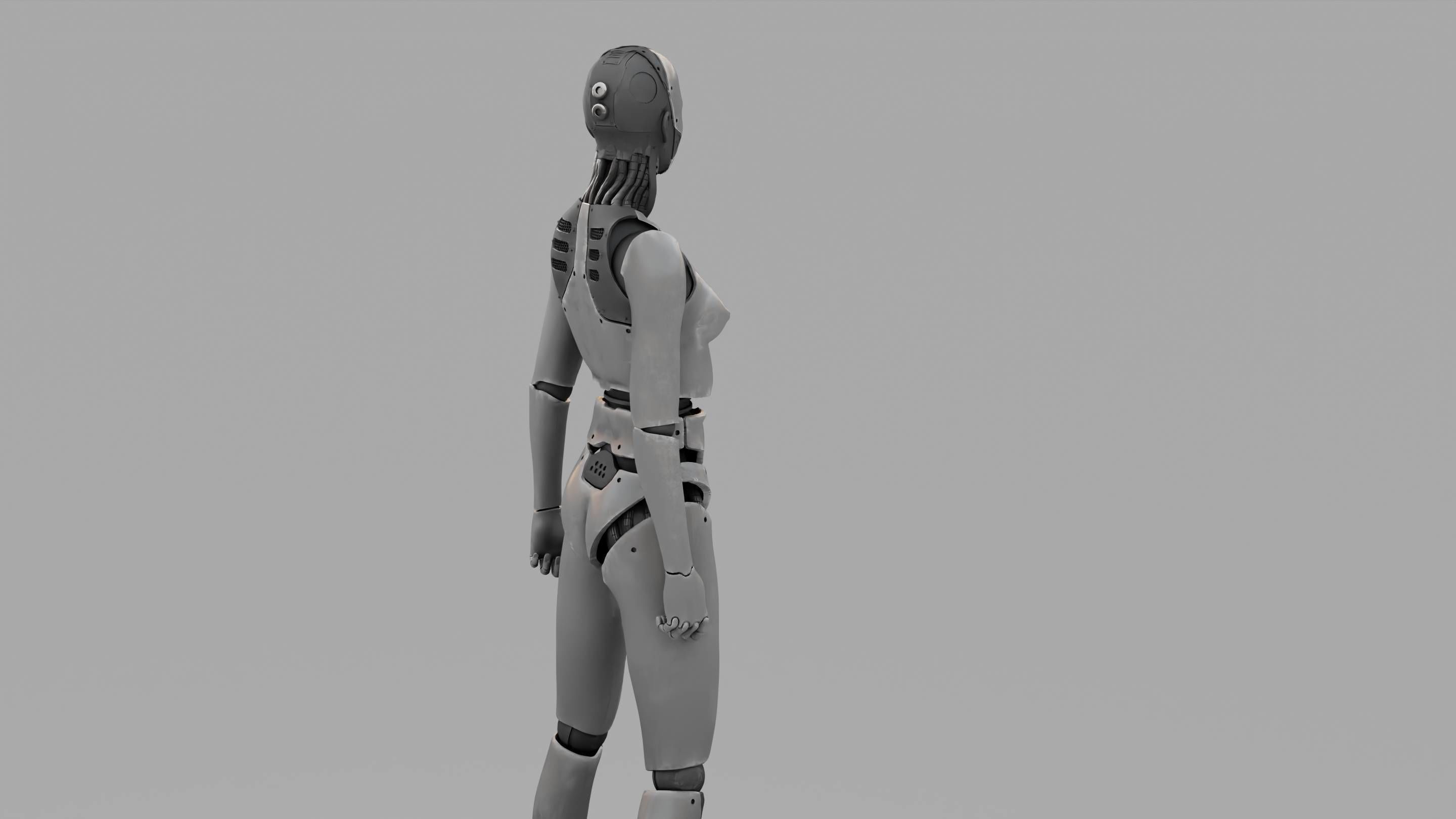 HUMANOID M2000 rigged character 3D model rigged | CGTrader