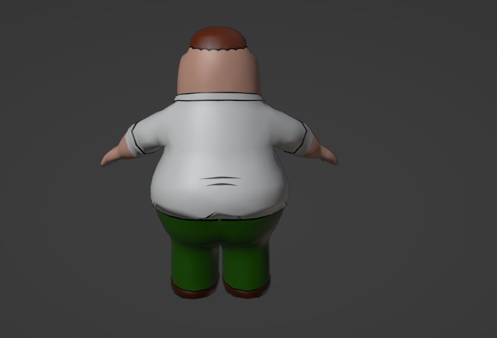 3D model Family Guy Peter Griffin HD Model VR / AR / low-poly | CGTrader