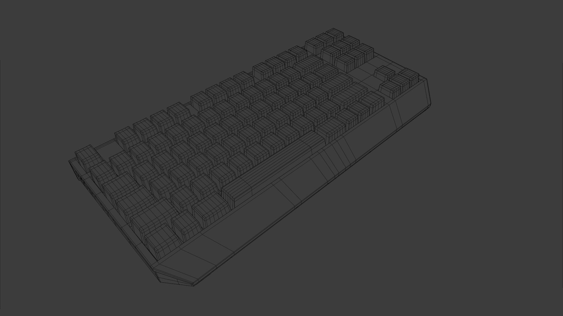 Keyboard 3D model | CGTrader