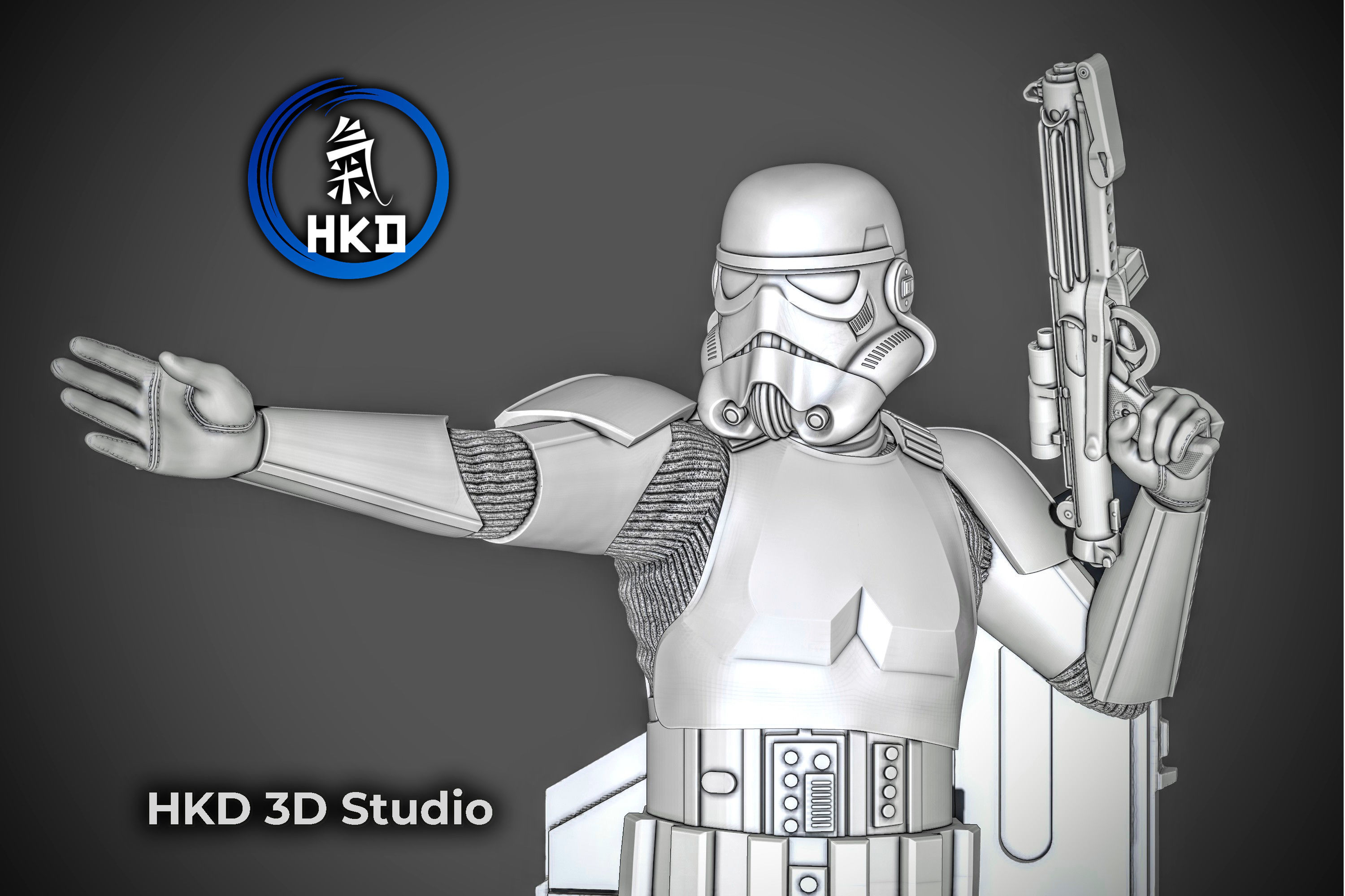 Storm Trooper Fanart - Star Wars 3D model 3D printable | CGTrader