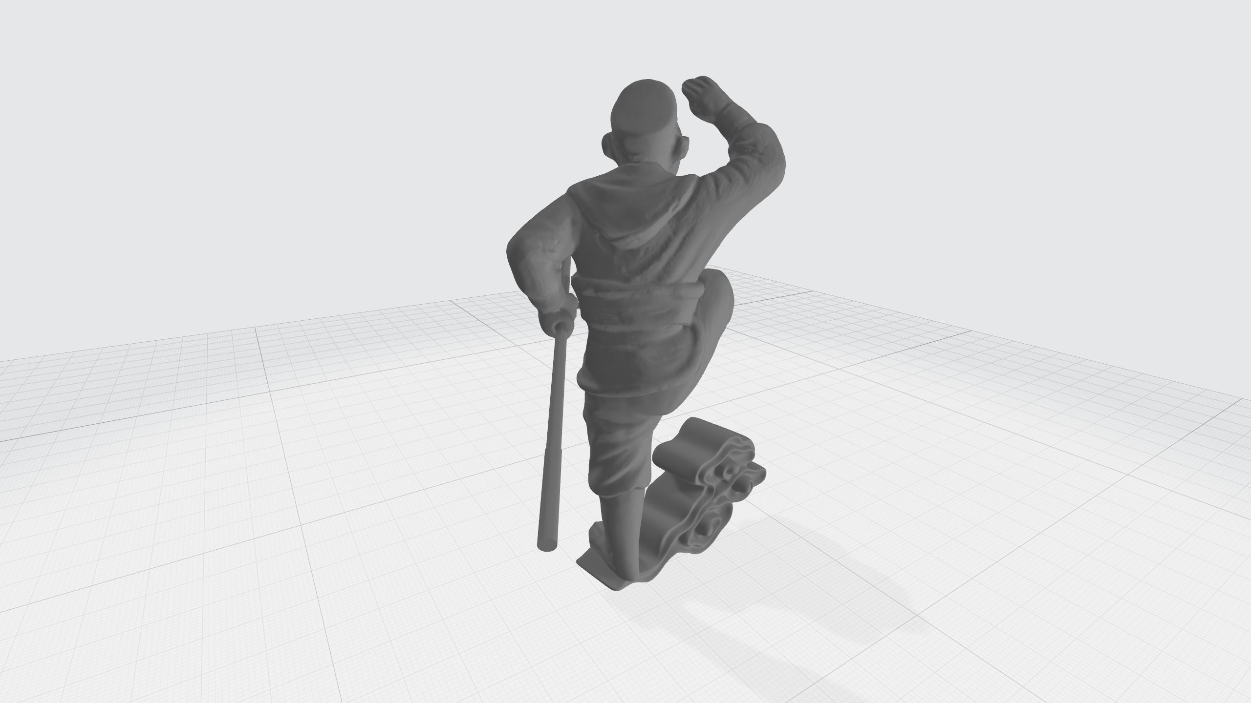 Sun Wukong Monkey King 3D Model 3D model 3D printable | CGTrader