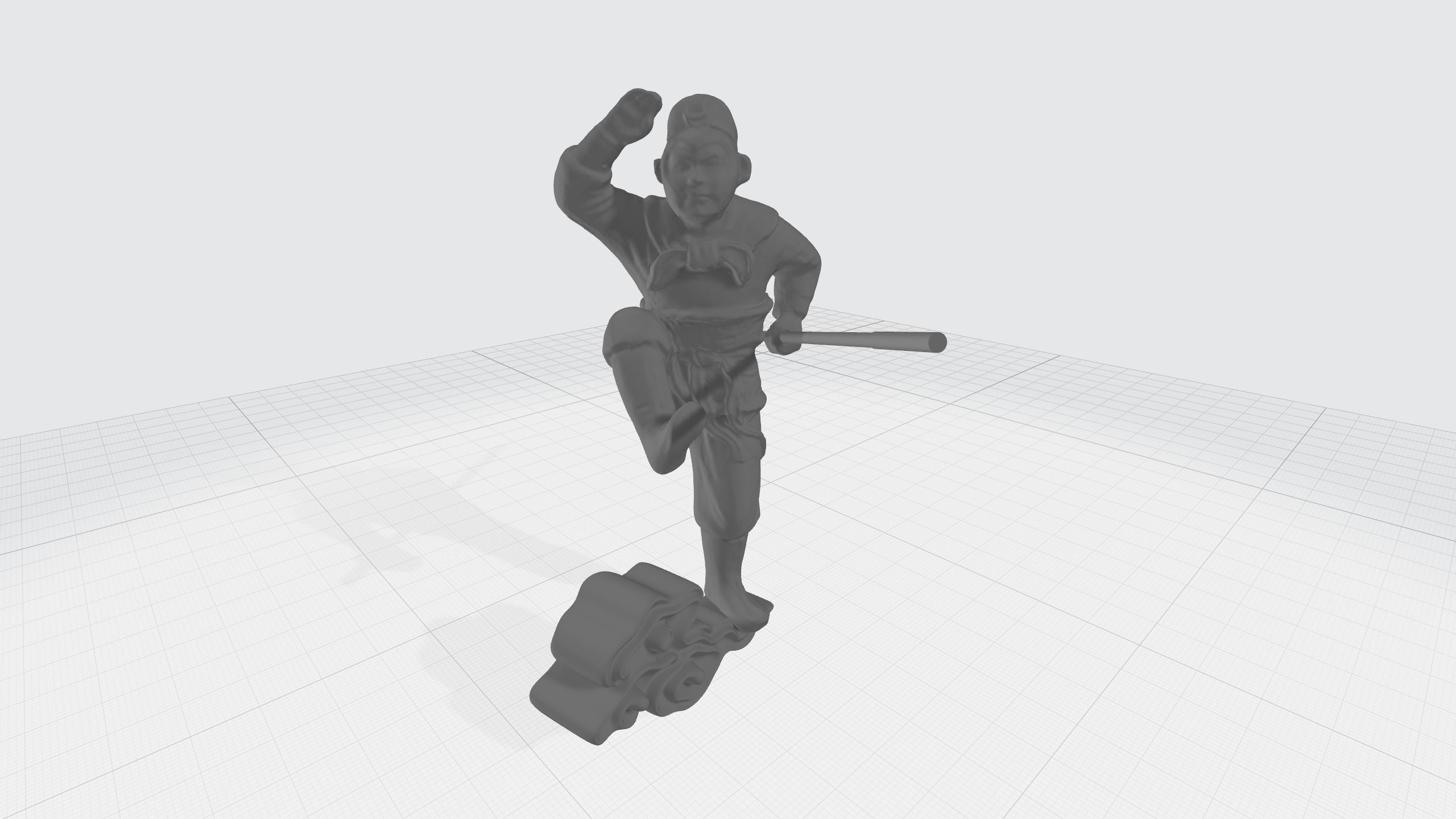 Sun Wukong Monkey King 3D Model 3D model 3D printable | CGTrader