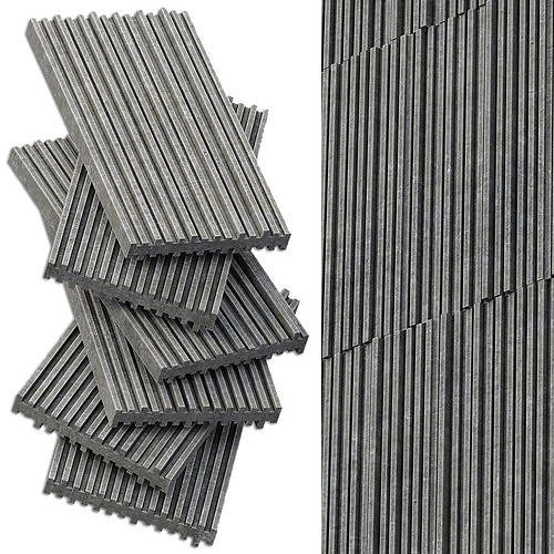 Panel rail thin n1 3D model | CGTrader