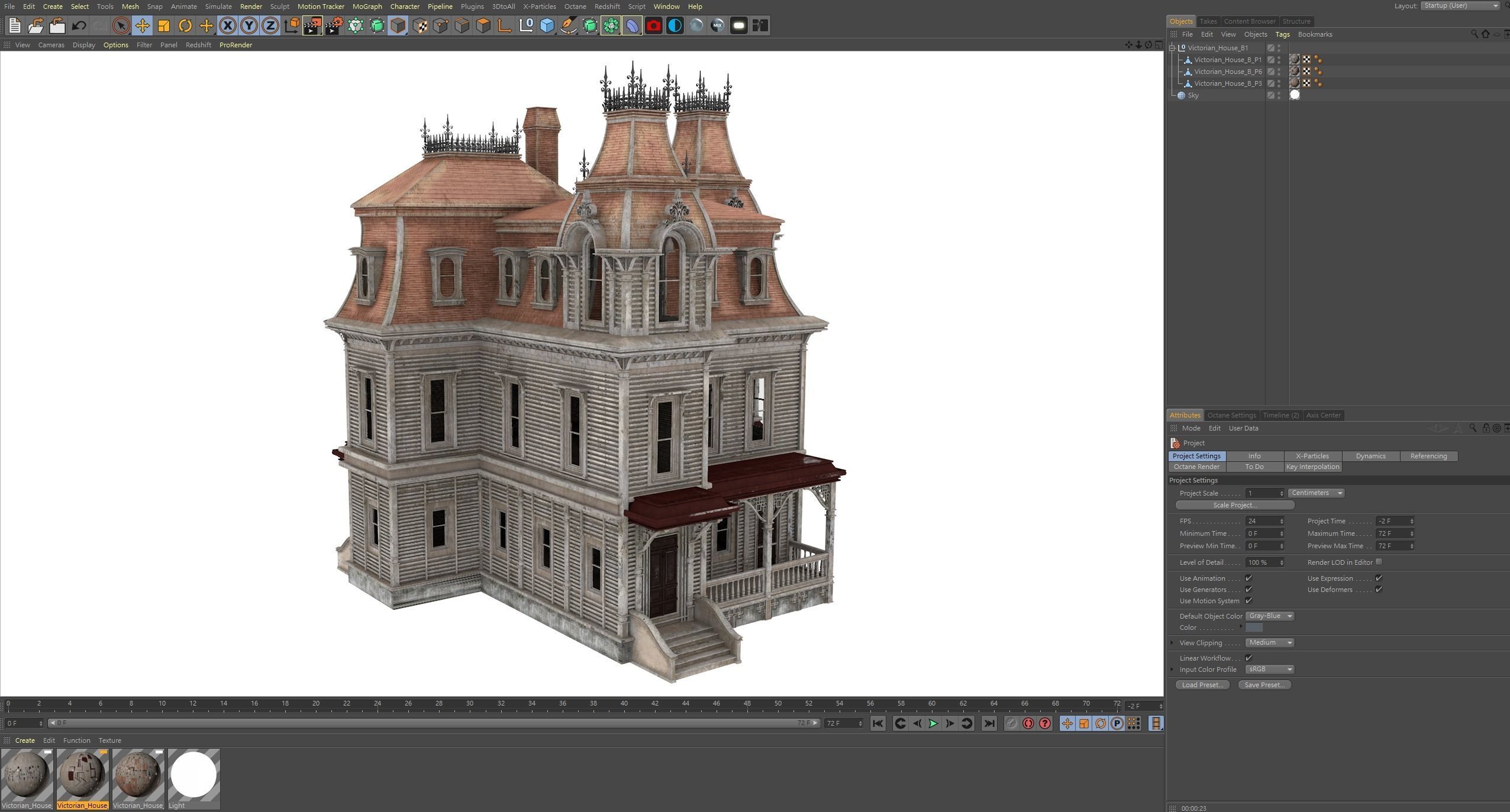 Victorian House 3D model | CGTrader