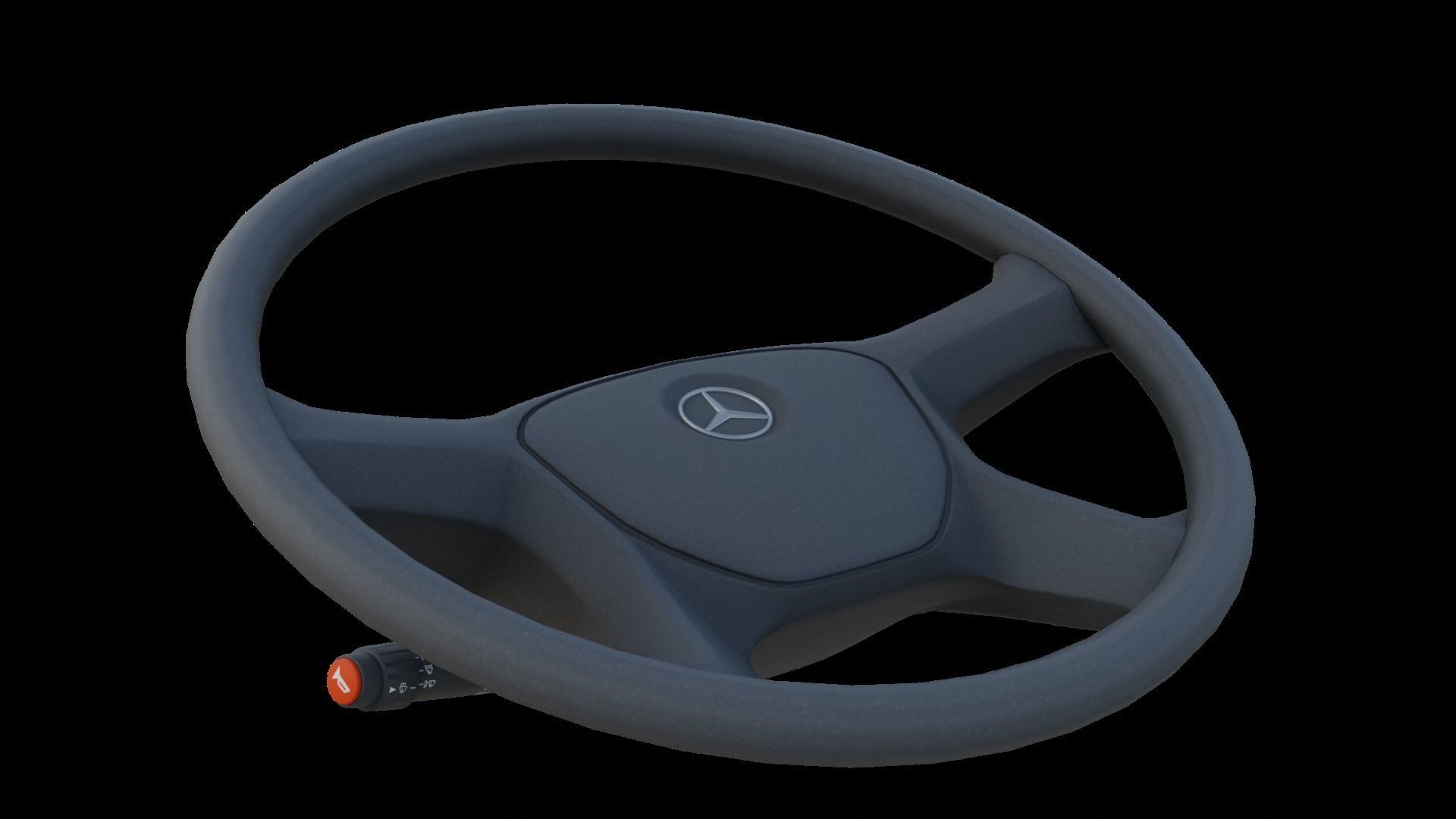 3D model mercy steering wheel only low poly VR / AR / low-poly | CGTrader