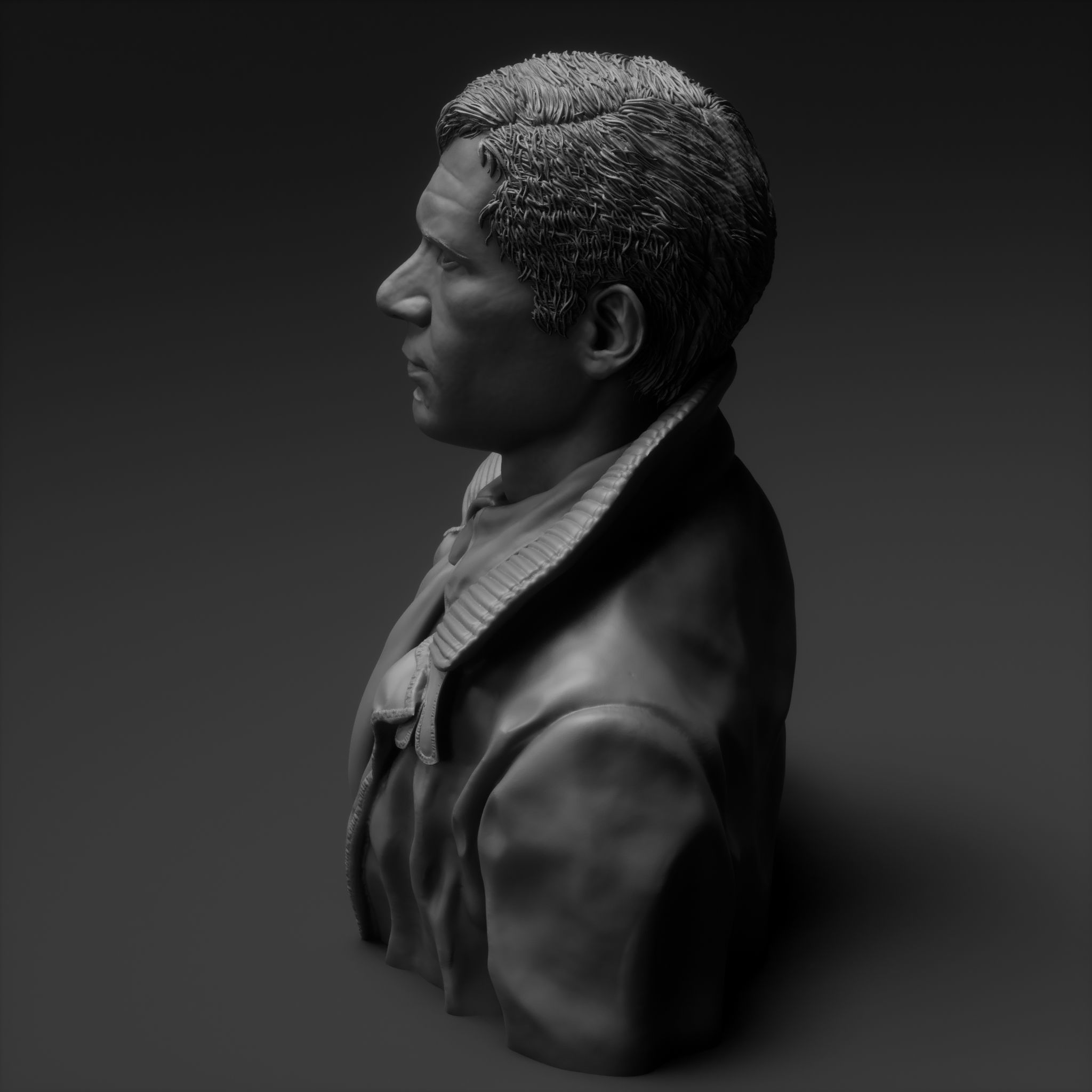 Harrison Ford - Rick Deckard - Blade Runner 3D model 3D printable ...