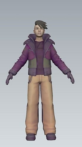 Ankit 3D Character Rigged With Shape keys free VR / AR / low-poly 3D ...