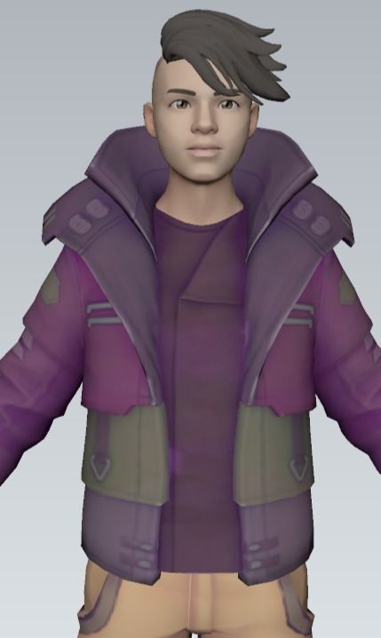 Ankit 3D Character Rigged With Shape keys free VR / AR / low-poly 3D ...