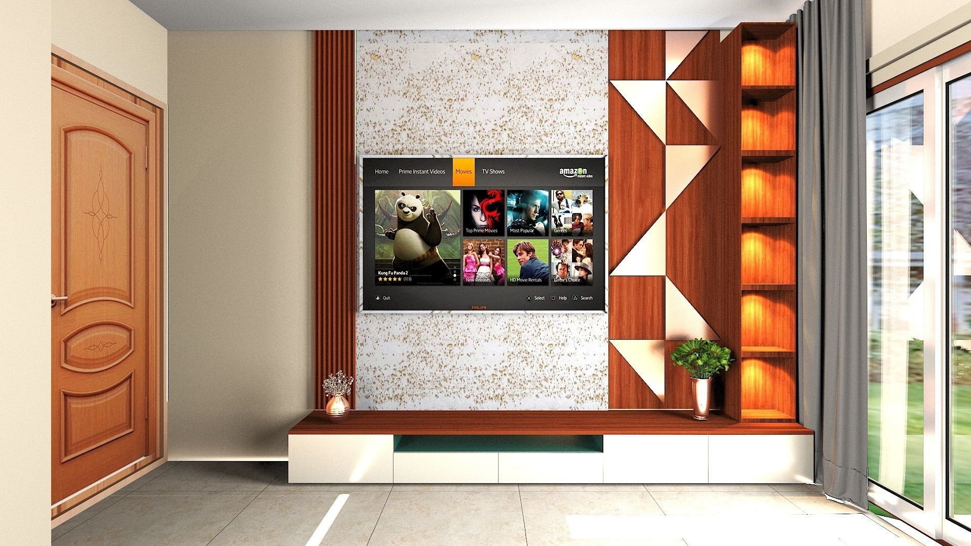 TV Unit 3D model | CGTrader