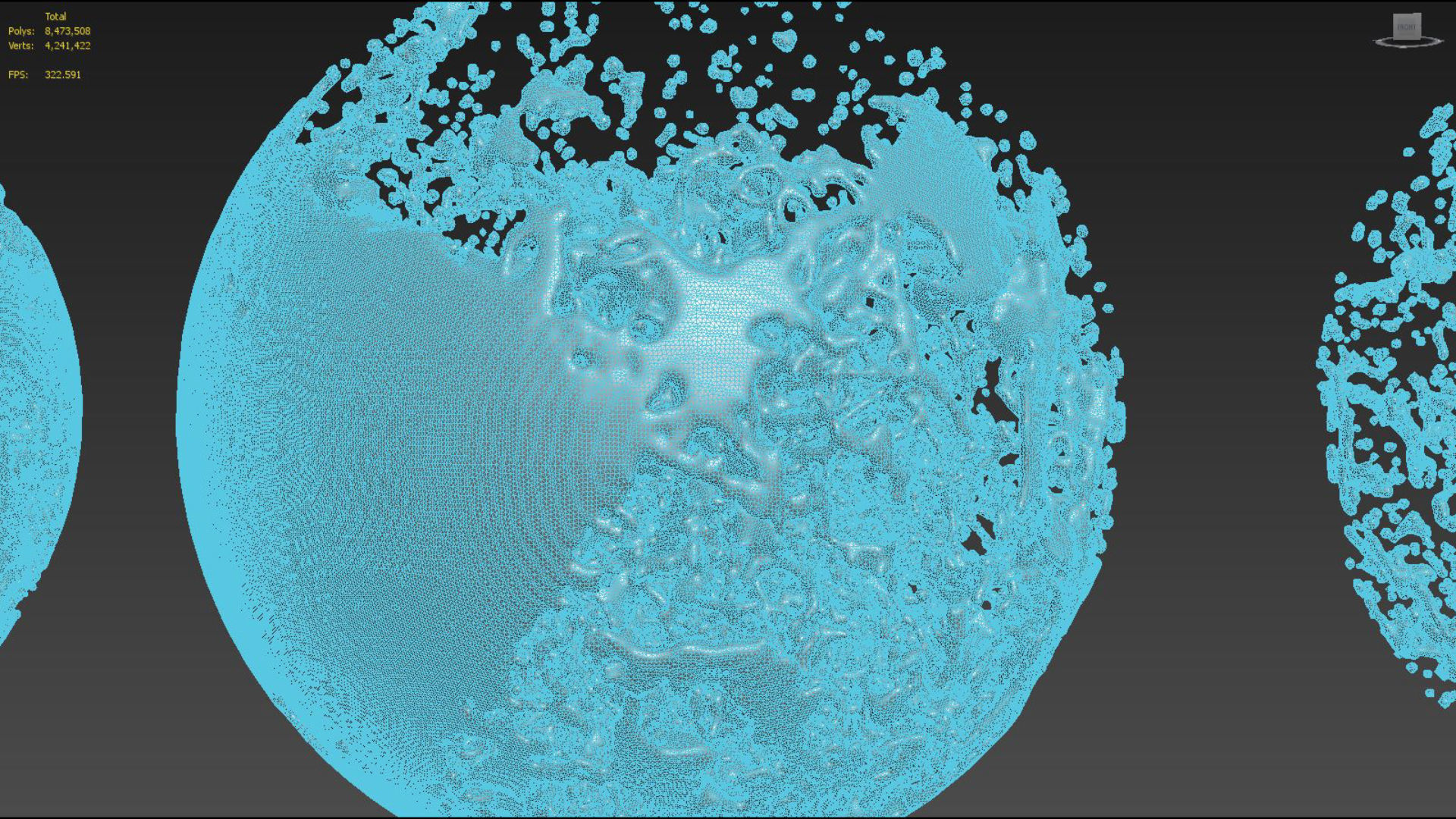 Water Ball Splash Animation 3D model | CGTrader