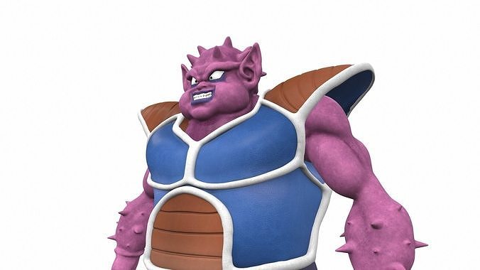 Dodoria from Dragon Ball 3D model | CGTrader