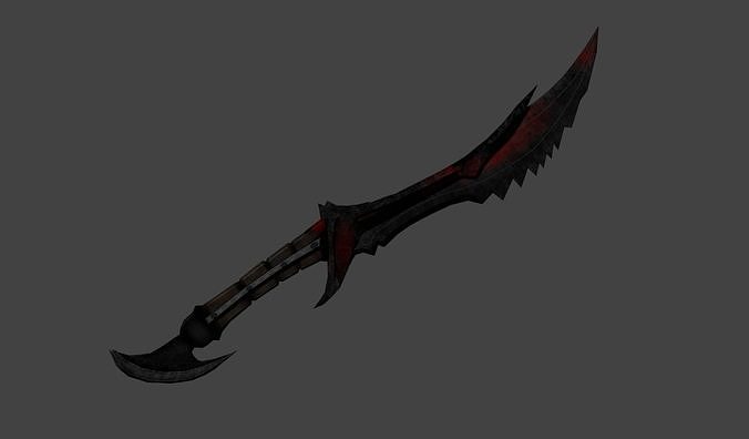 Skyrim Daedric Sword Drawing