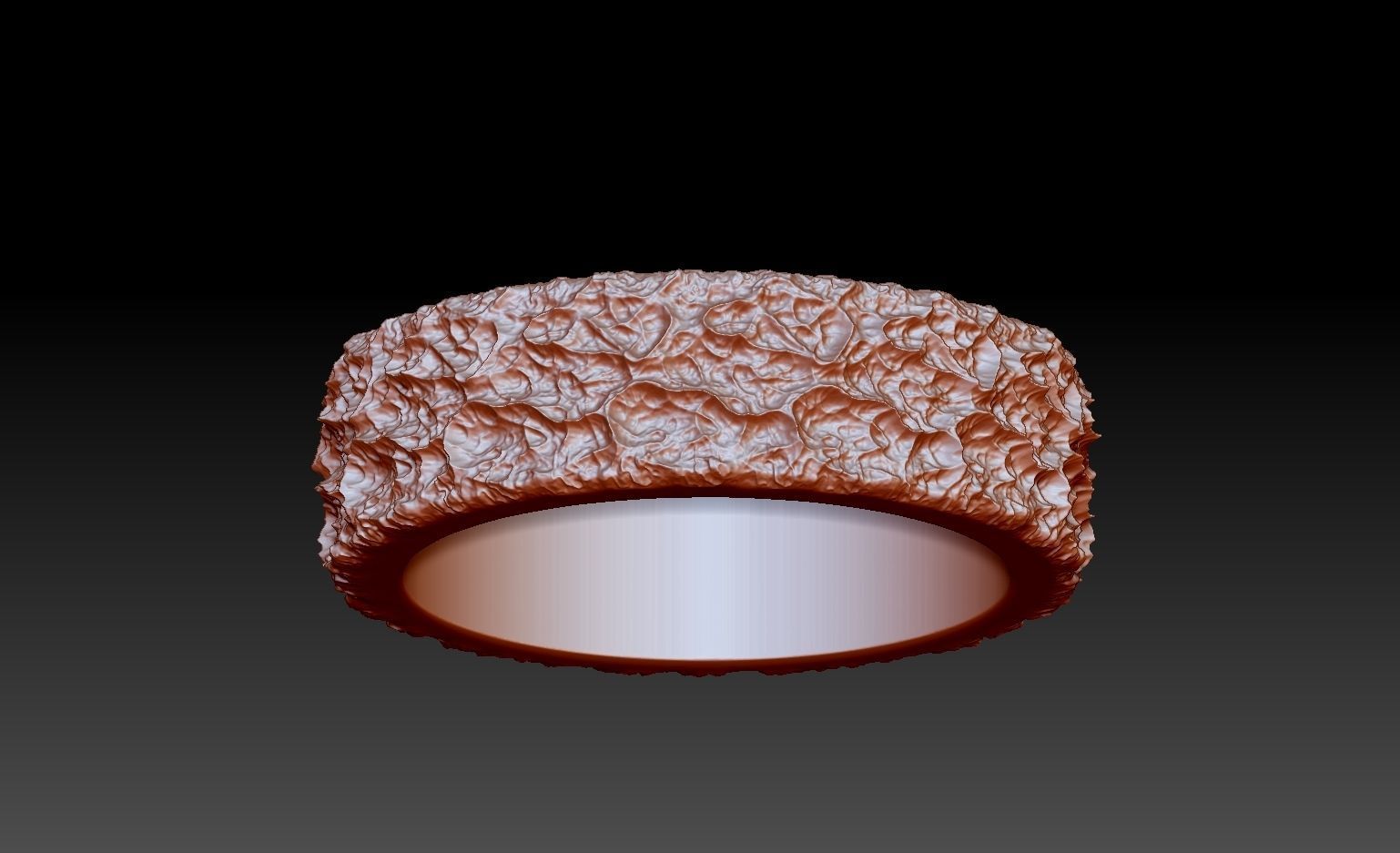 Texture Paste Ring 3D model 3D printable | CGTrader