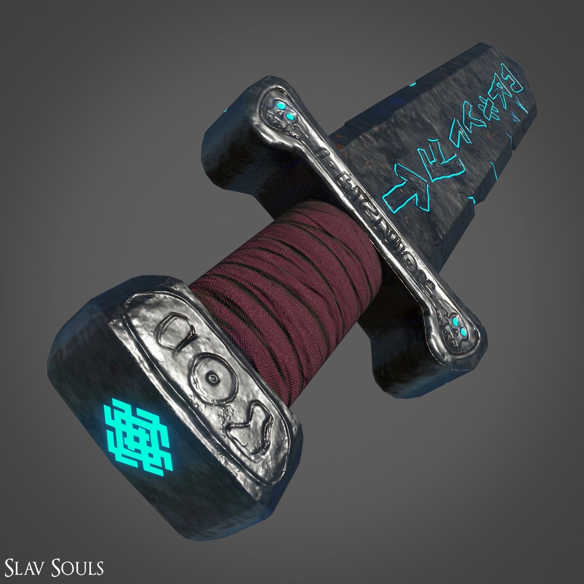 3D model Slav Souls like Sword VR / AR / low-poly | CGTrader
